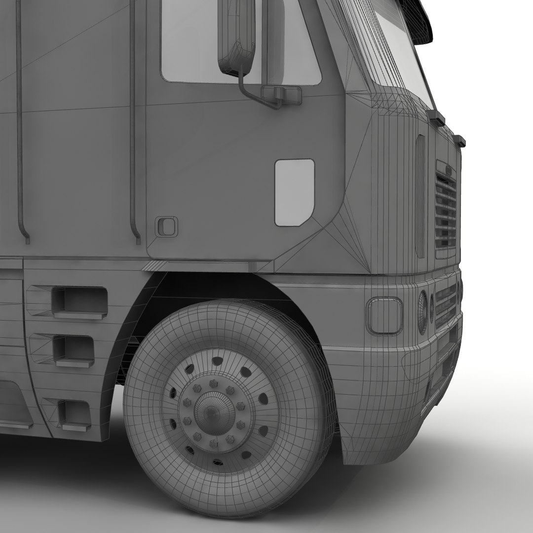3d Freightliner Argosy Truck Model