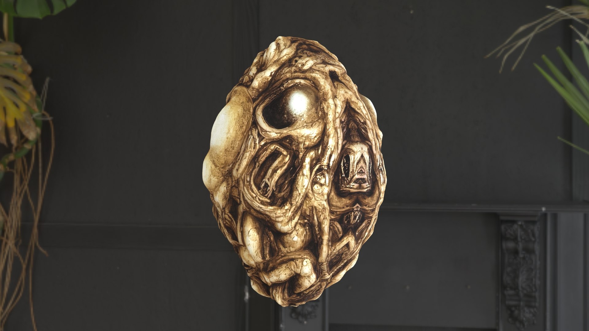 3D Horror Egg - TurboSquid 1988777