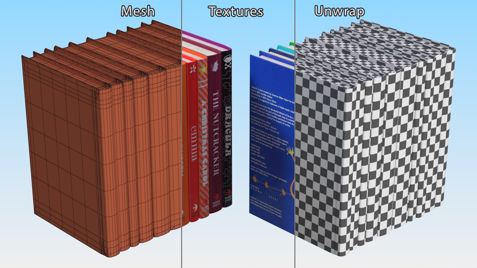 Stack Of Classic Books 3D Model - TurboSquid 2387392