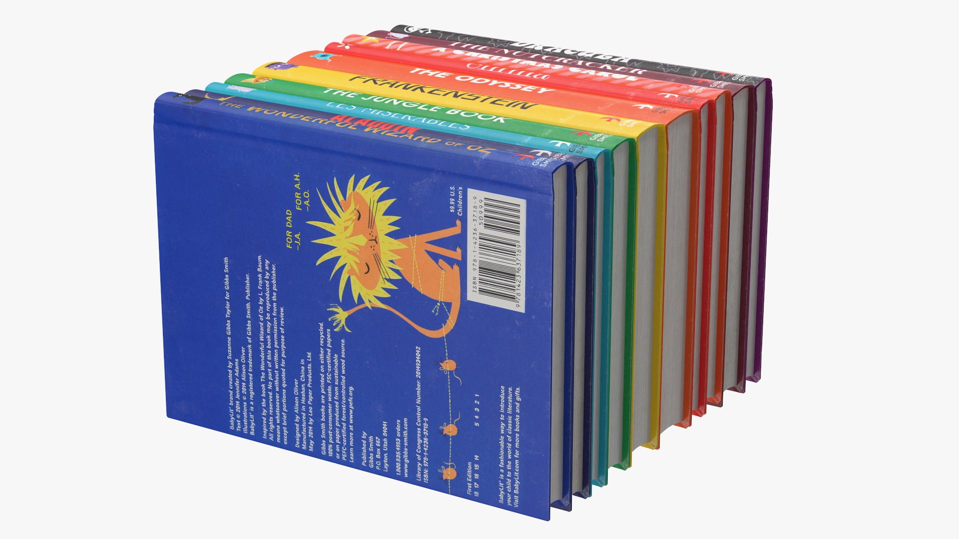 Stack Of Classic Books 3D Model - TurboSquid 2387392