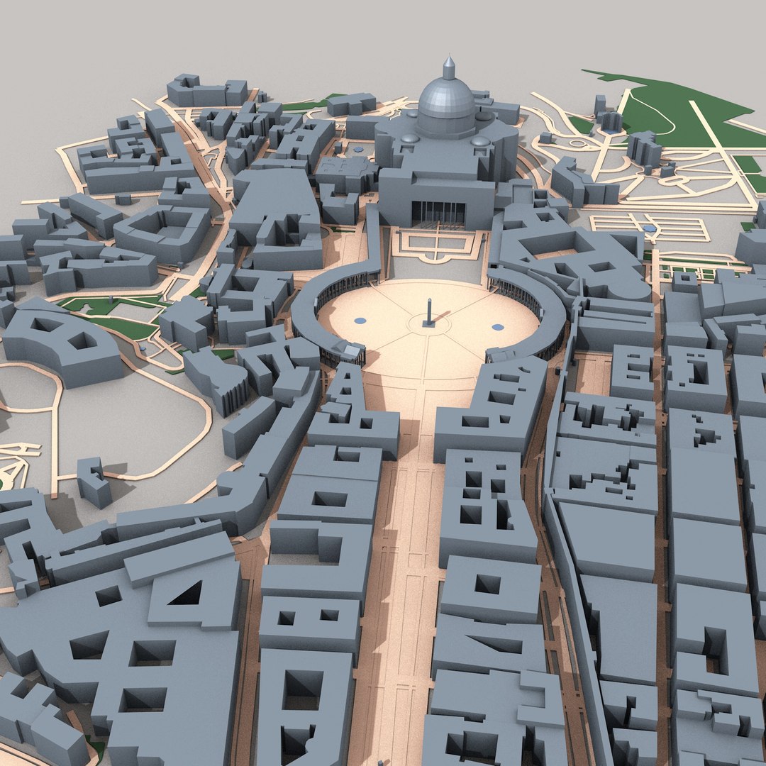 Vatican City 3D Model - TurboSquid 2293707