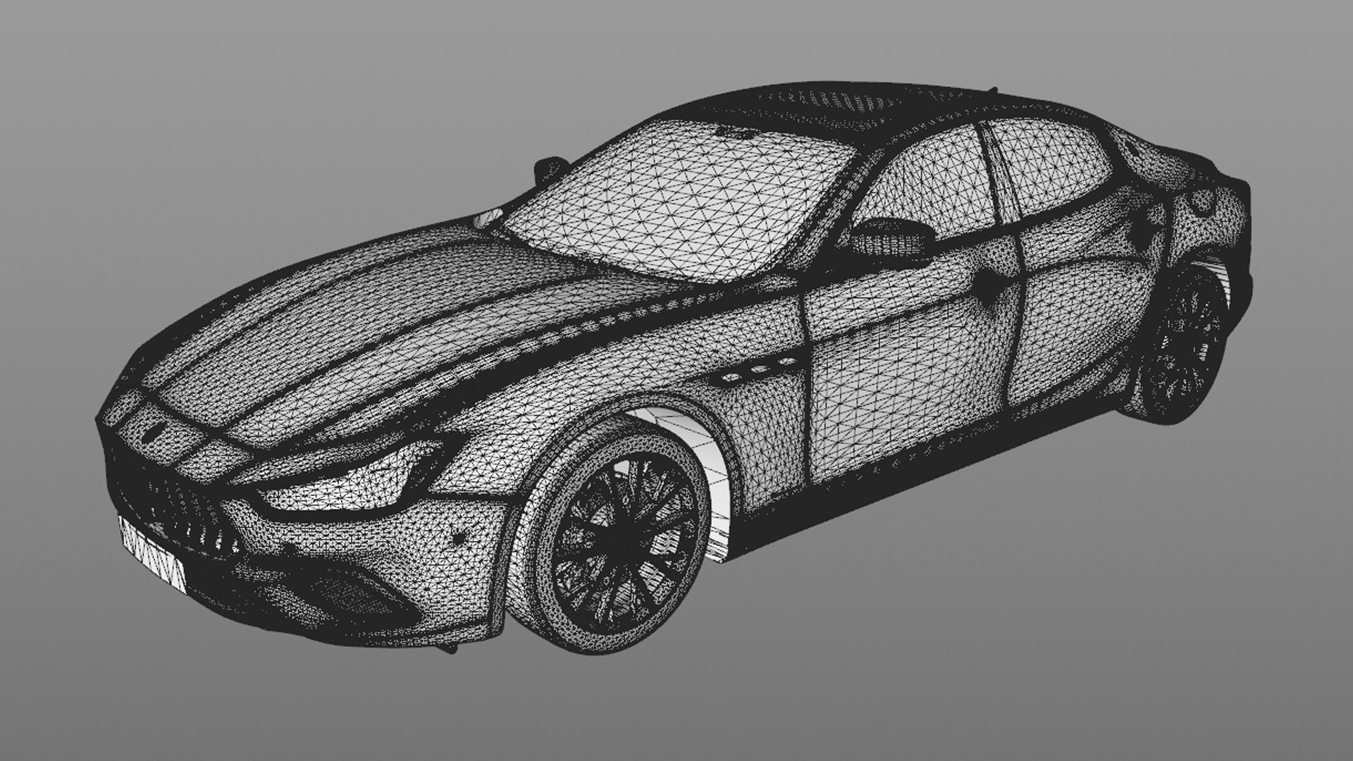 Maserati Ghibli Hybrid 3D Model - TurboSquid 2349775