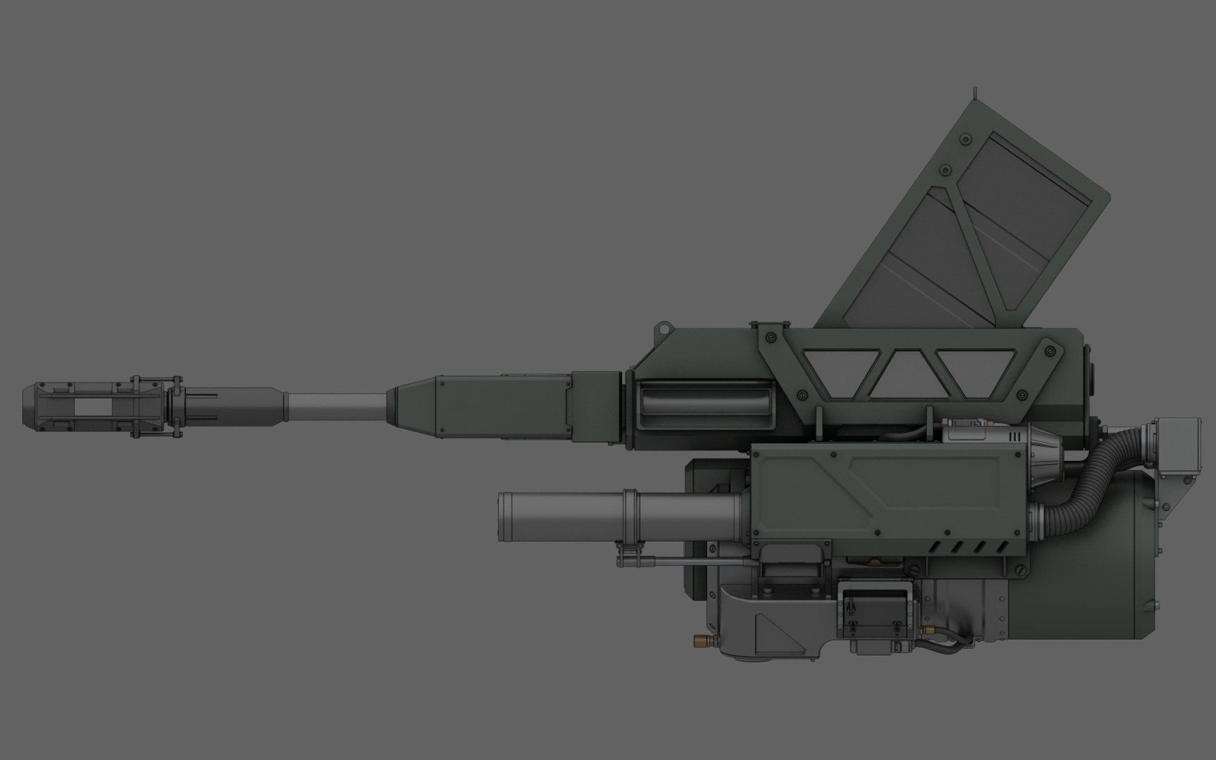 3D Weapon Mech - TurboSquid 1495029