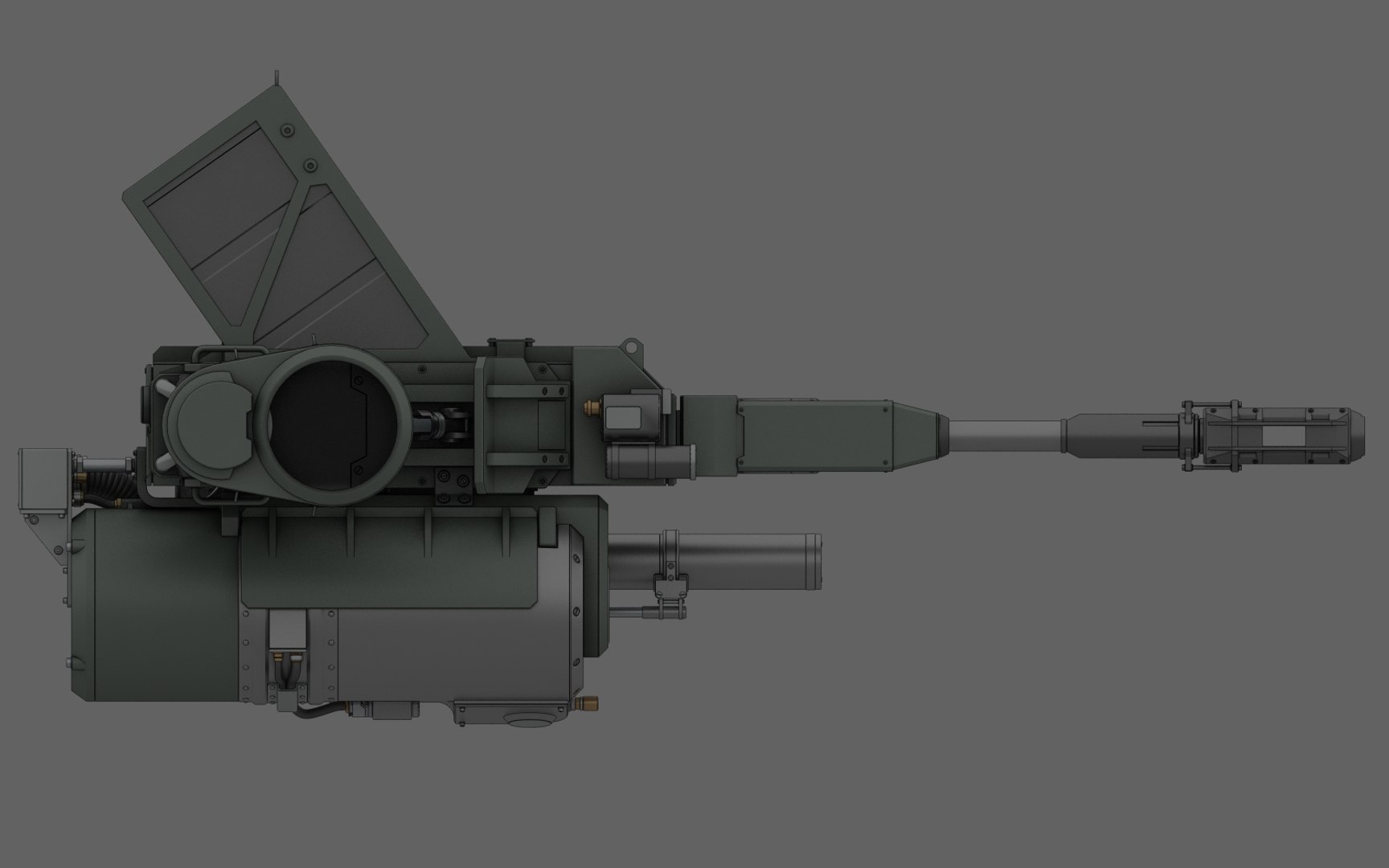 3D Weapon Mech - TurboSquid 1495029