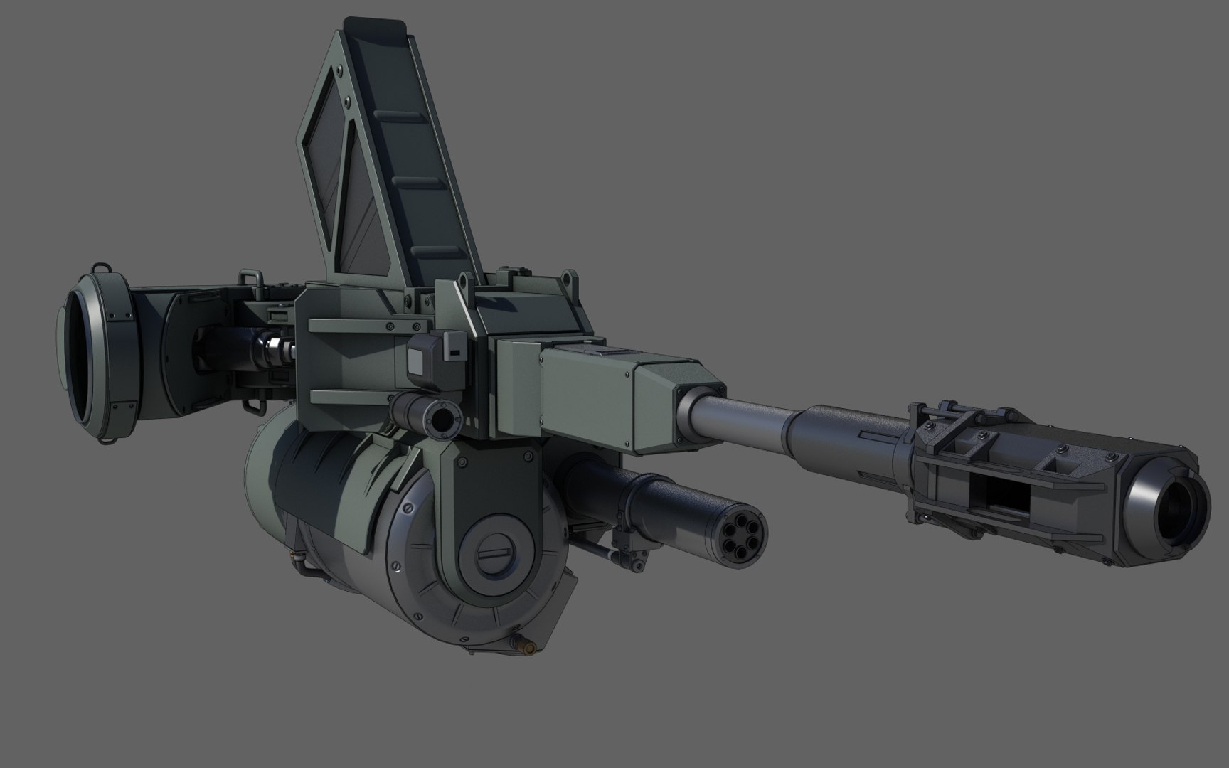 3D Weapon Mech - TurboSquid 1495029