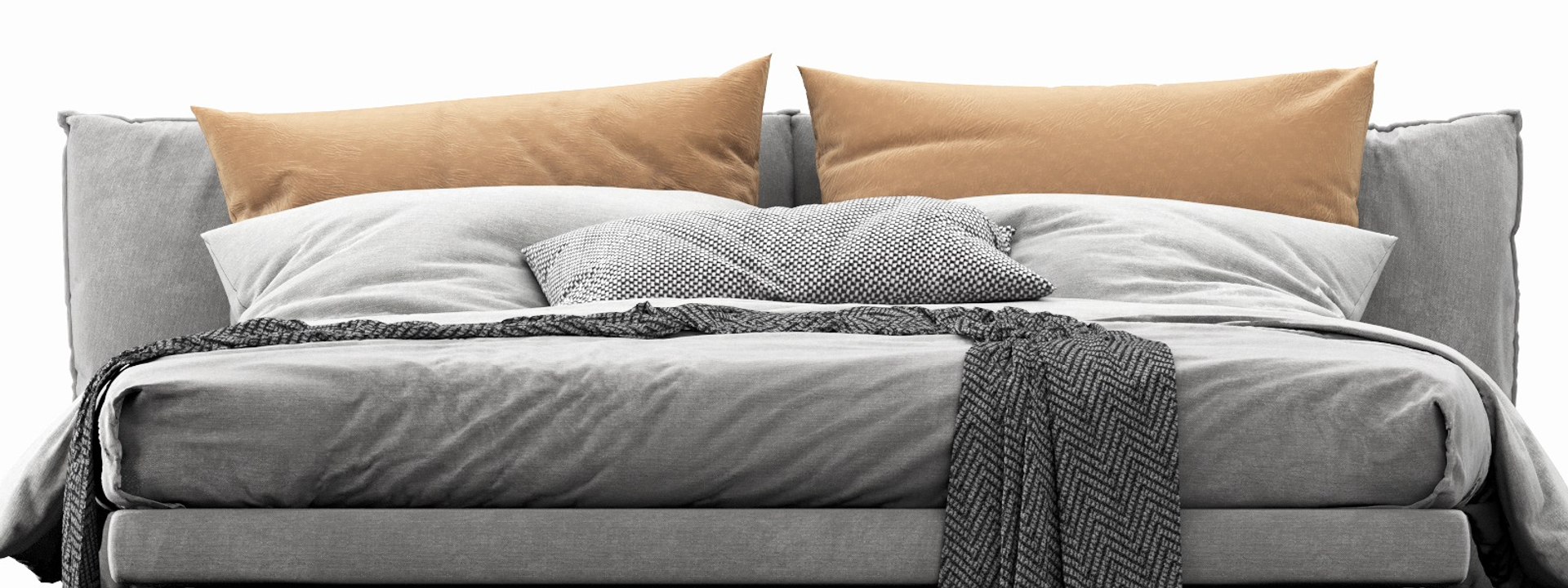 3D Meridiani Oliver Bed - TurboSquid 1569748