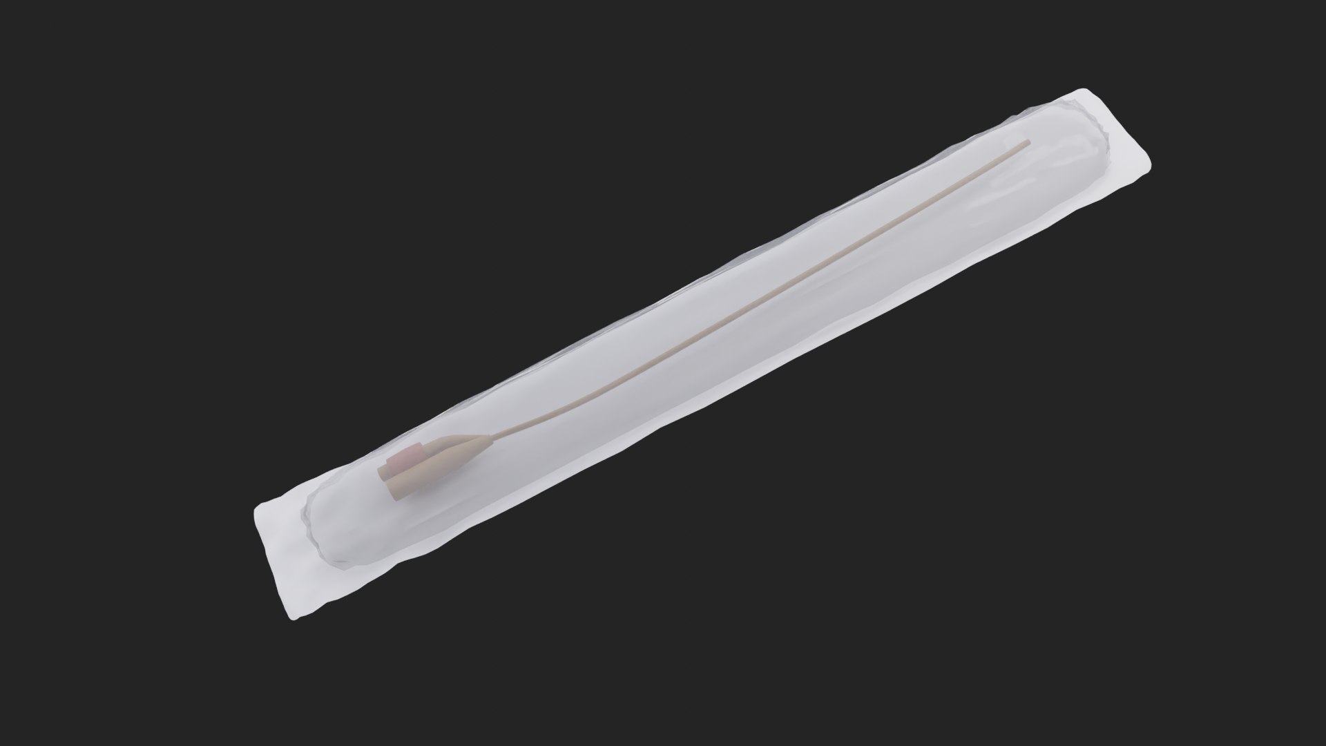 Catheter Low Poly 3D model - TurboSquid 2182401