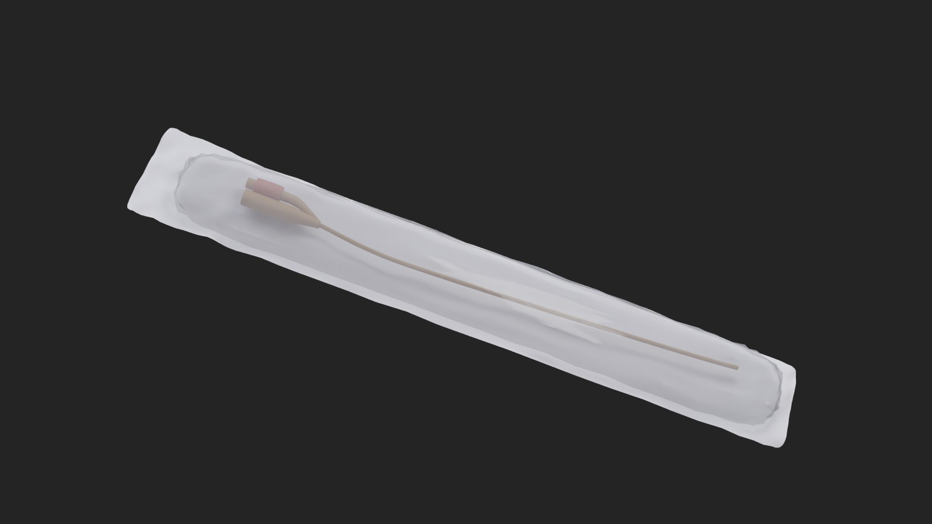Catheter Low Poly 3D model - TurboSquid 2182401