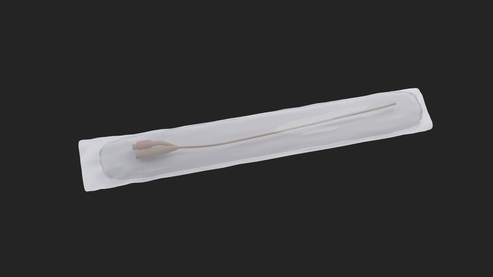 Catheter Low Poly 3D model - TurboSquid 2182401