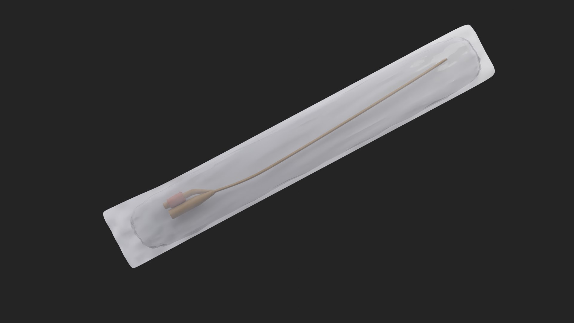 Catheter Low Poly 3D model - TurboSquid 2182401