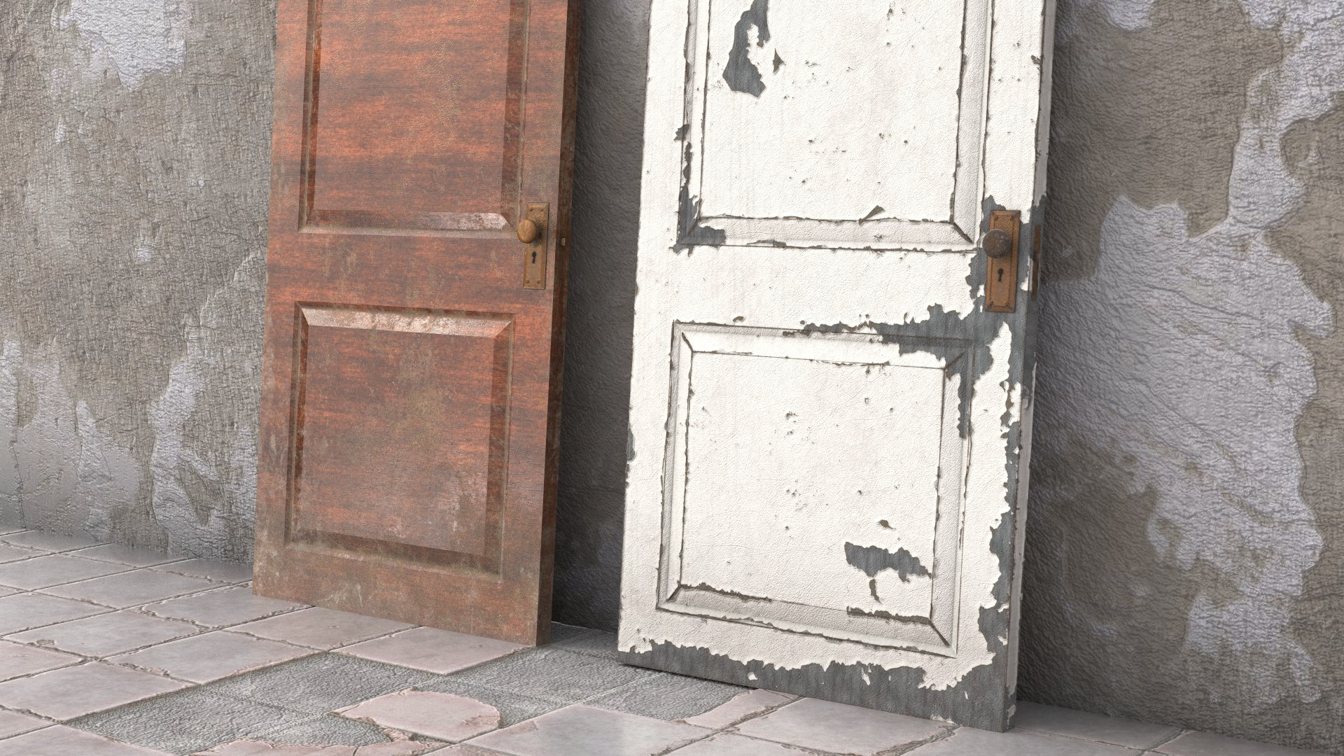 3D Pbr Door Model - TurboSquid 1626535