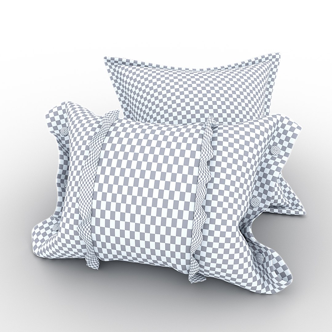 3ds Max Pillows Country Cushion
