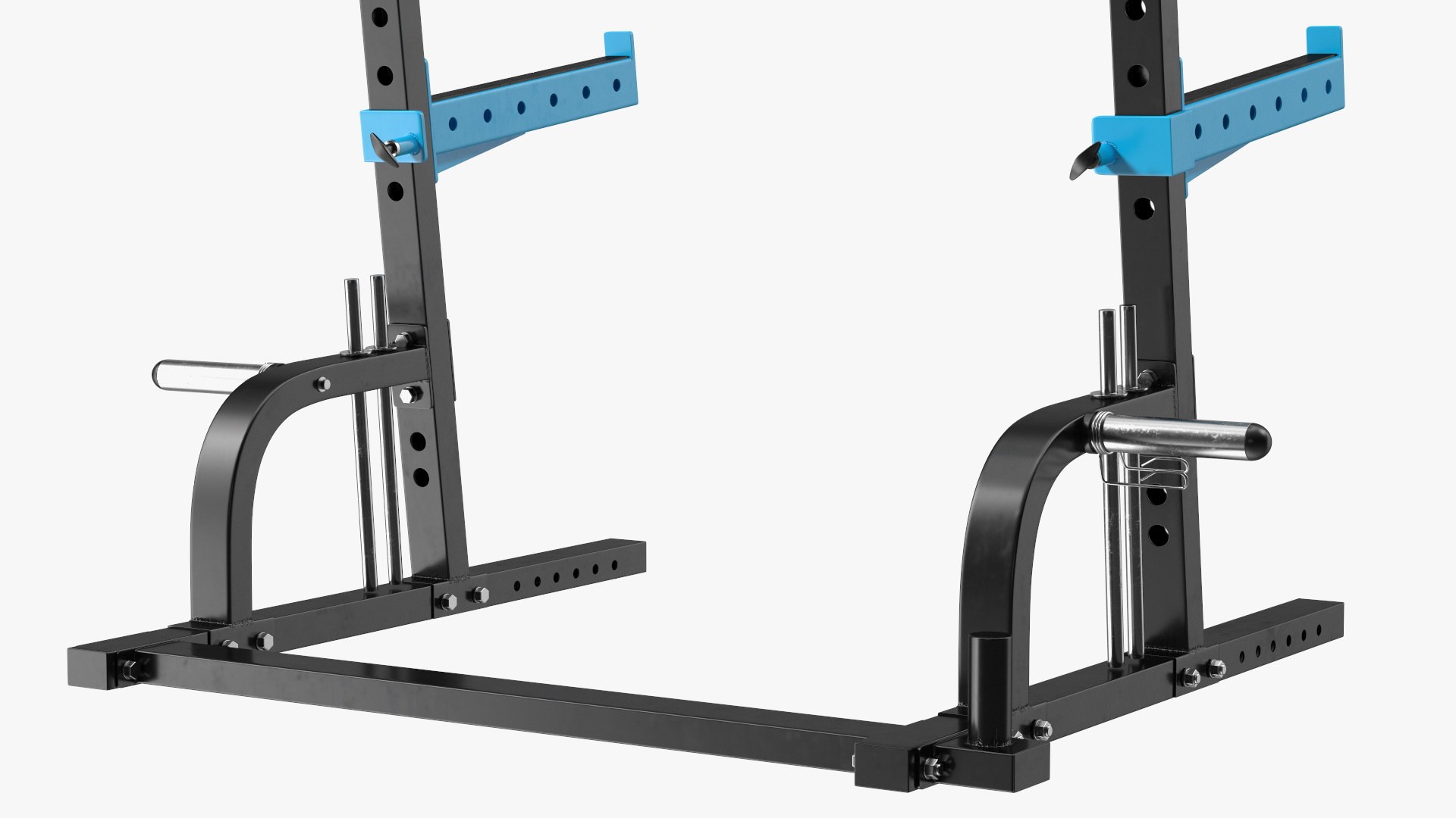 Gym Half Rack with Barbell model - TurboSquid 1827475