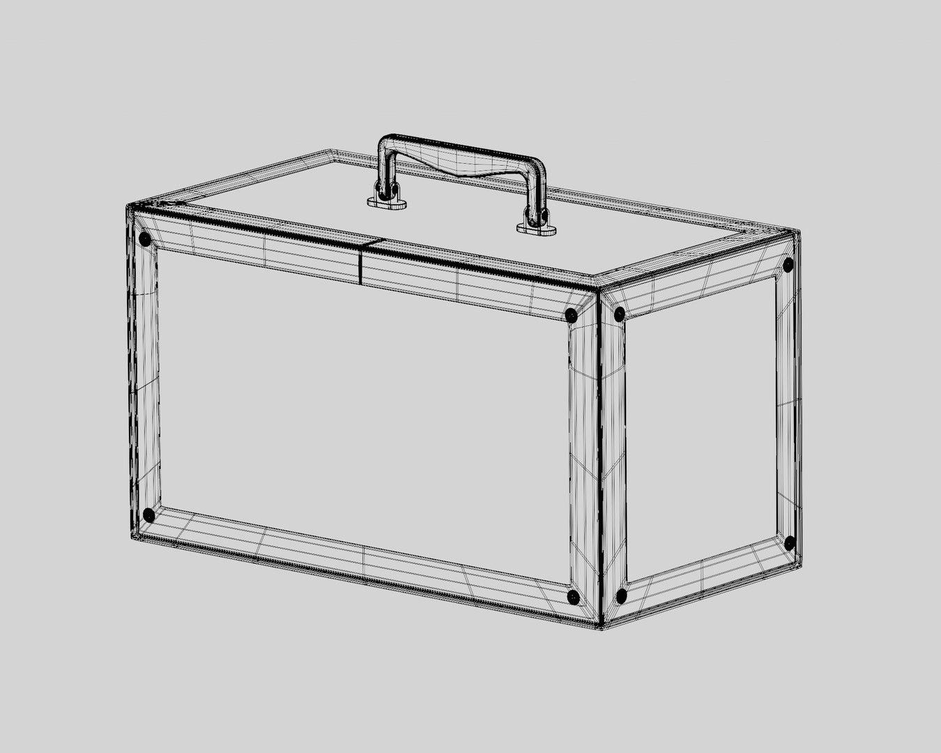 3D Glass Box Model - TurboSquid 2124980