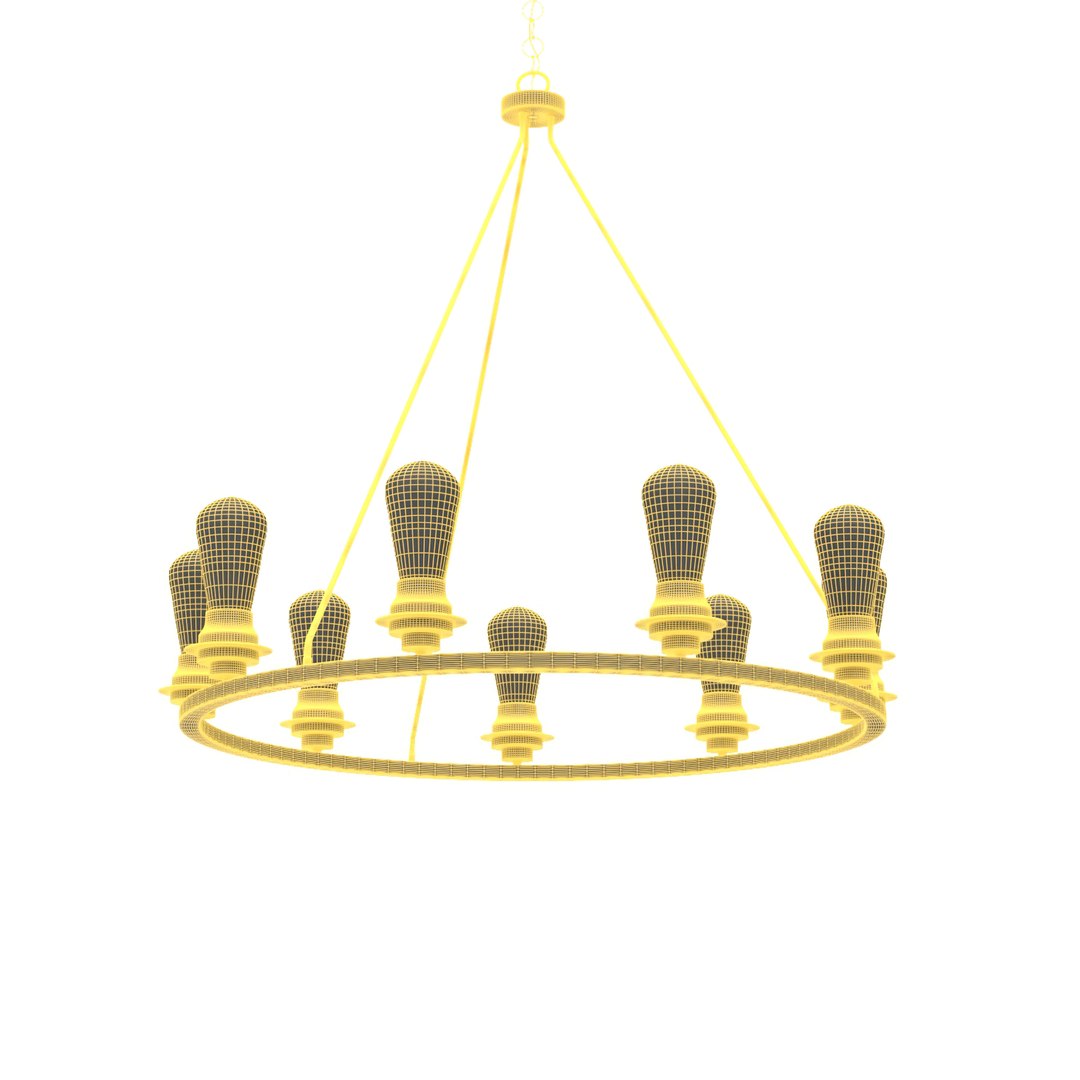 Progress Lighting Debut 9-Light Graphite Modern Contemporary Chandelier ...