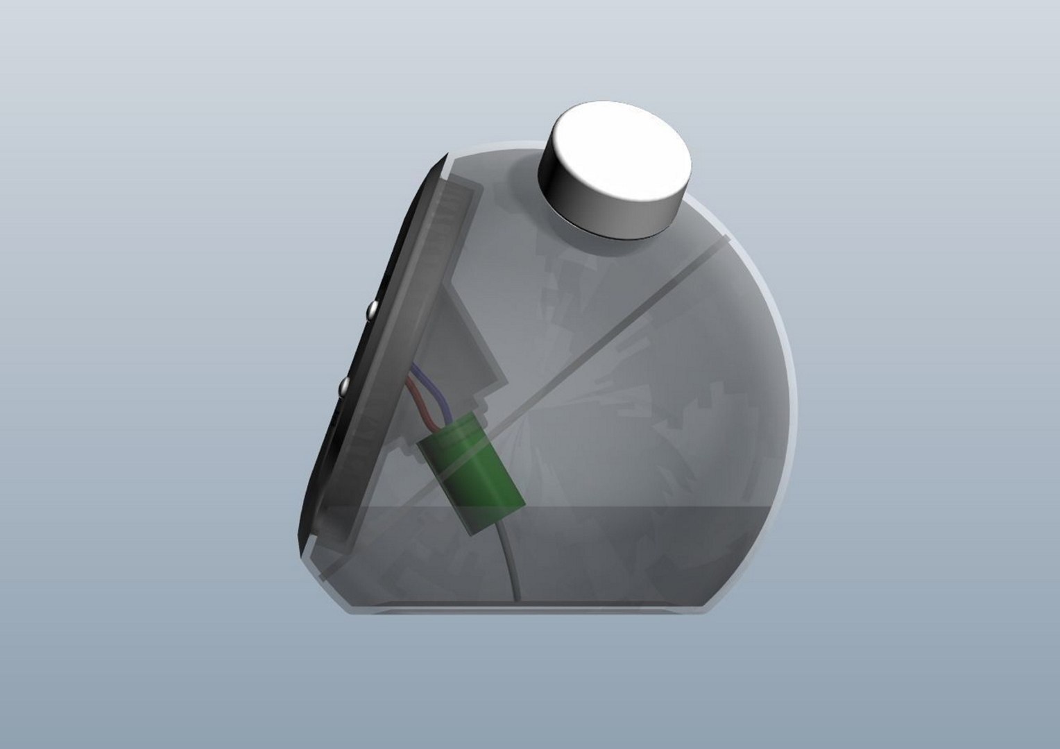 Water Powered Clock 3D Model - TurboSquid 1572747