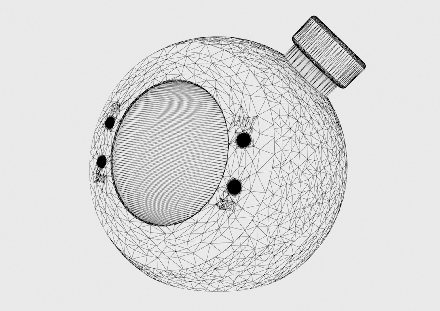 Water Powered Clock 3D Model - TurboSquid 1572747
