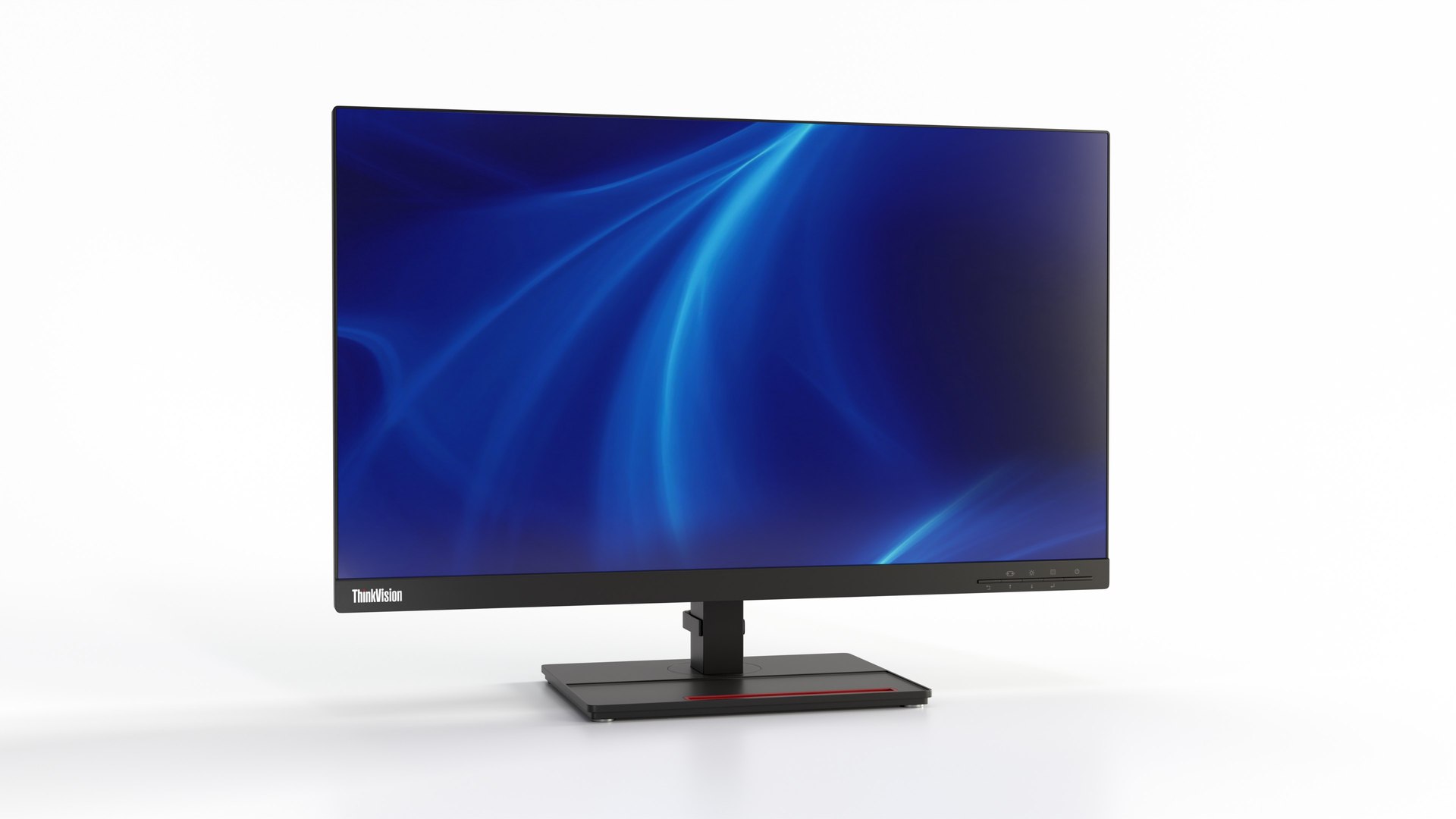 Lenovo ThinkVision T27h-20 Computer Monitor 3D Model - TurboSquid 2080510