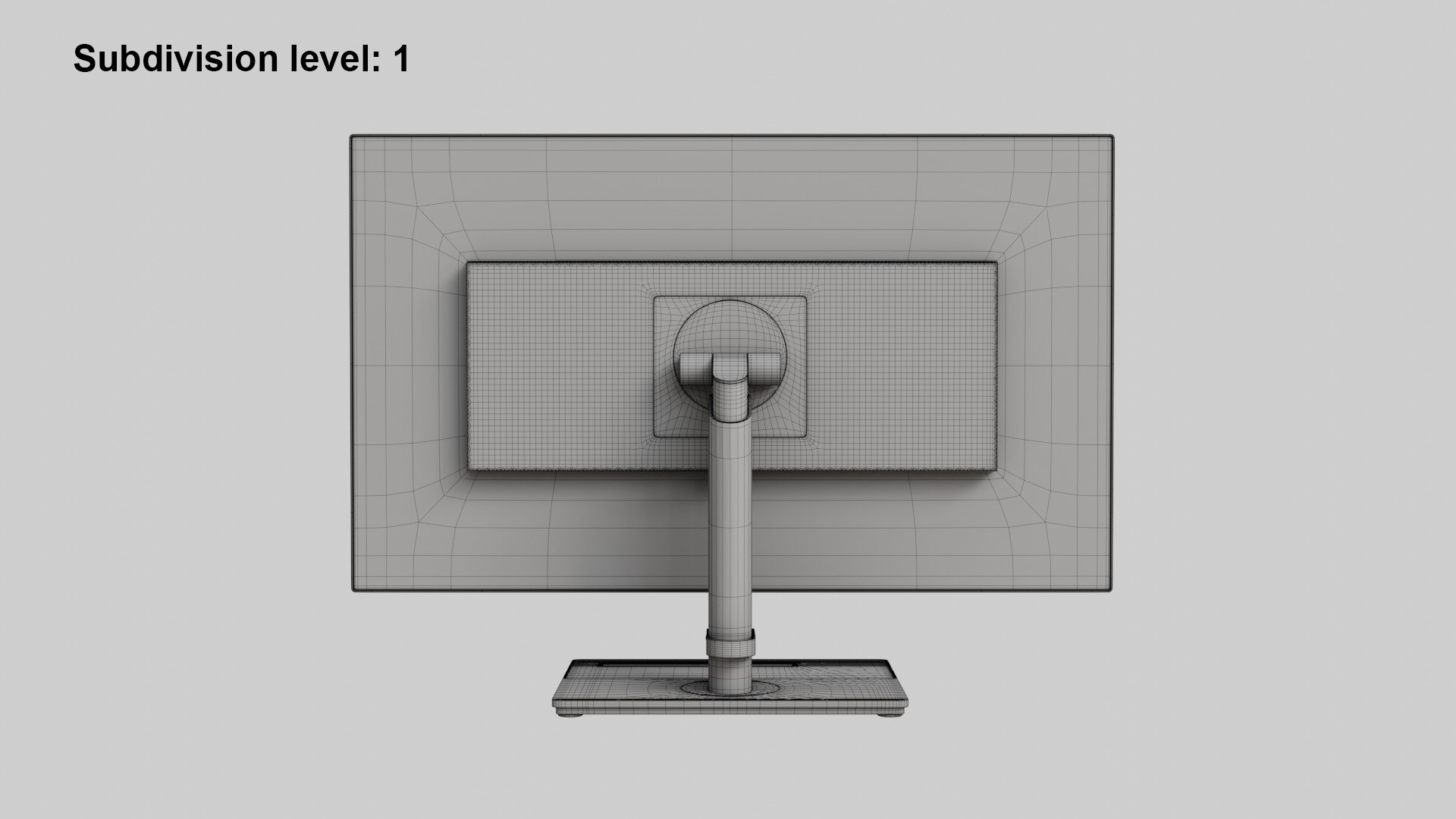Lenovo ThinkVision T27h-20 Computer Monitor 3D model - TurboSquid 2080510