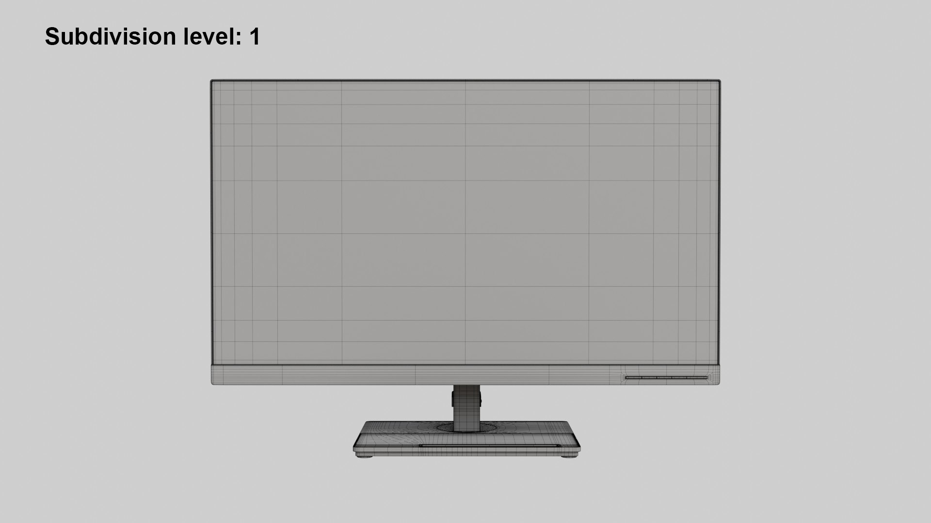 Lenovo ThinkVision T27h-20 Computer Monitor 3D model - TurboSquid 2080510