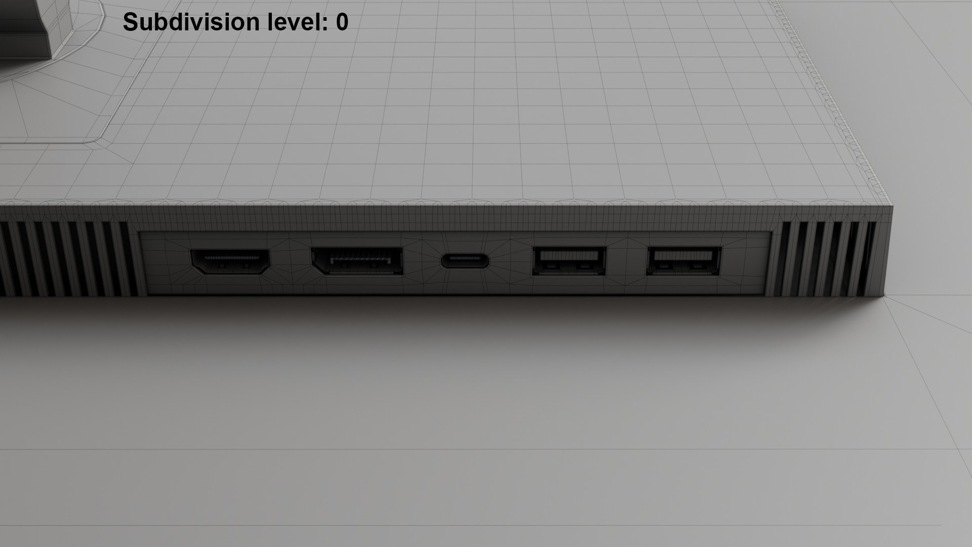 Lenovo ThinkVision T27h-20 Computer Monitor 3D Model - TurboSquid 2080510