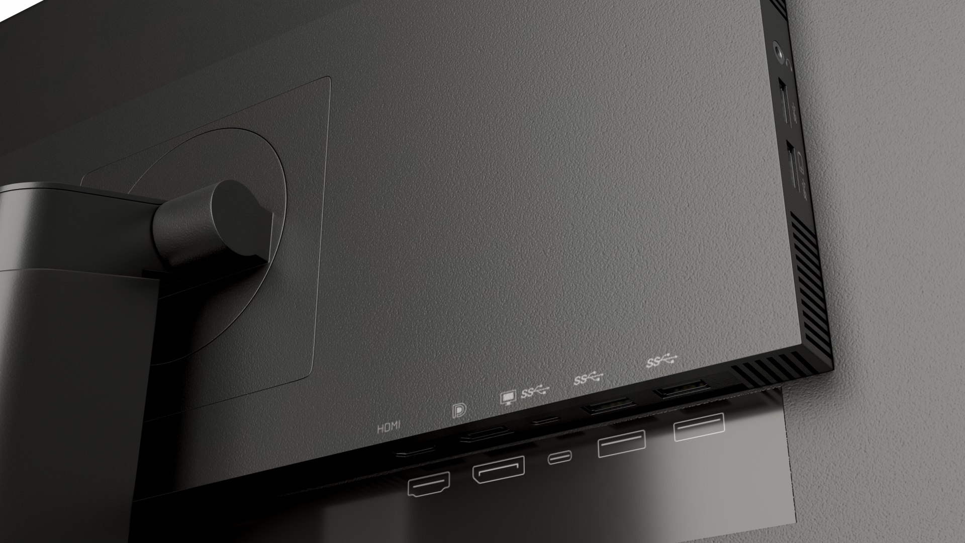 Lenovo ThinkVision T27h-20 Computer Monitor 3D Model - TurboSquid 2080510