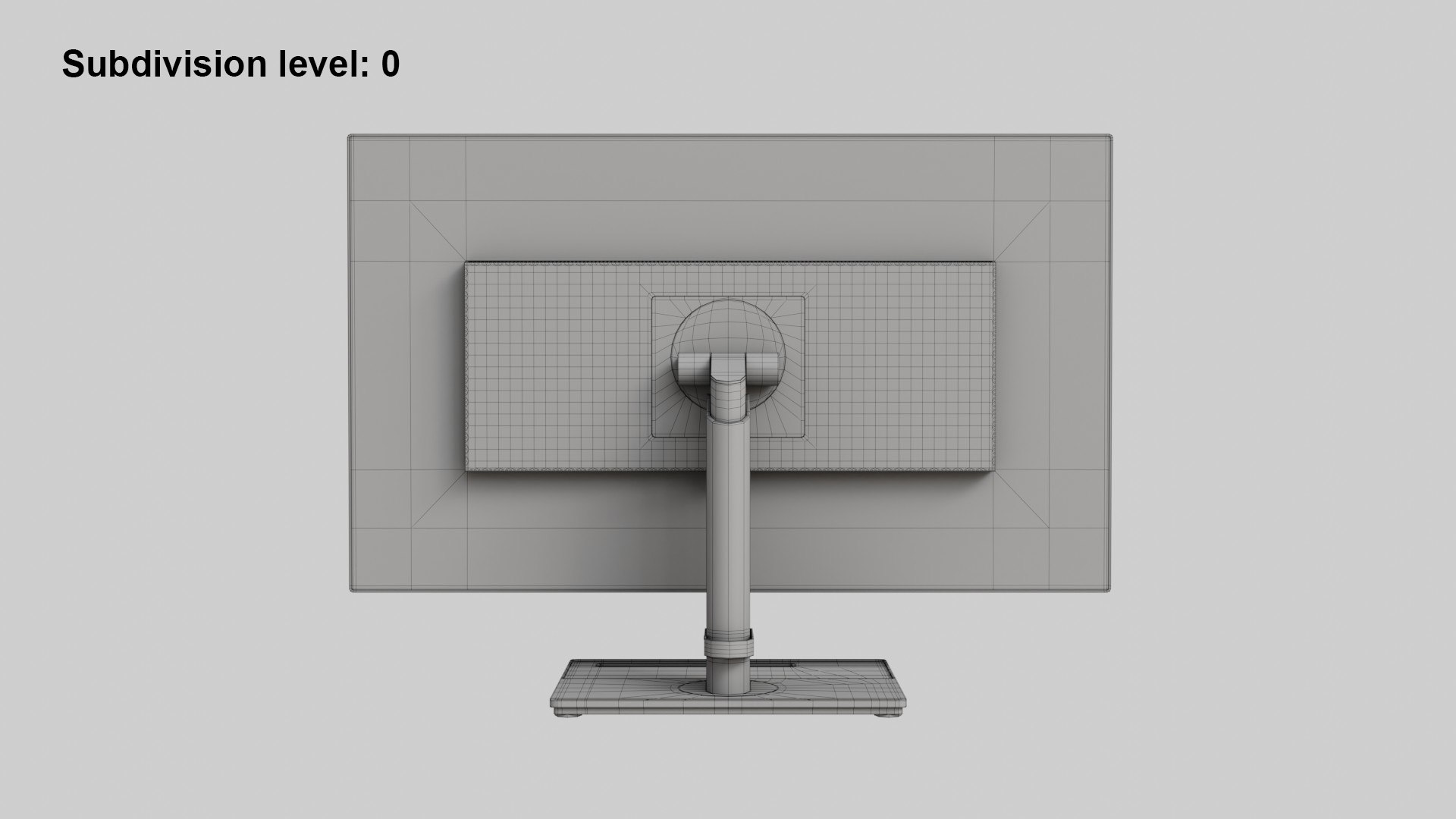 Lenovo ThinkVision T27h-20 Computer Monitor 3D model - TurboSquid 2080510