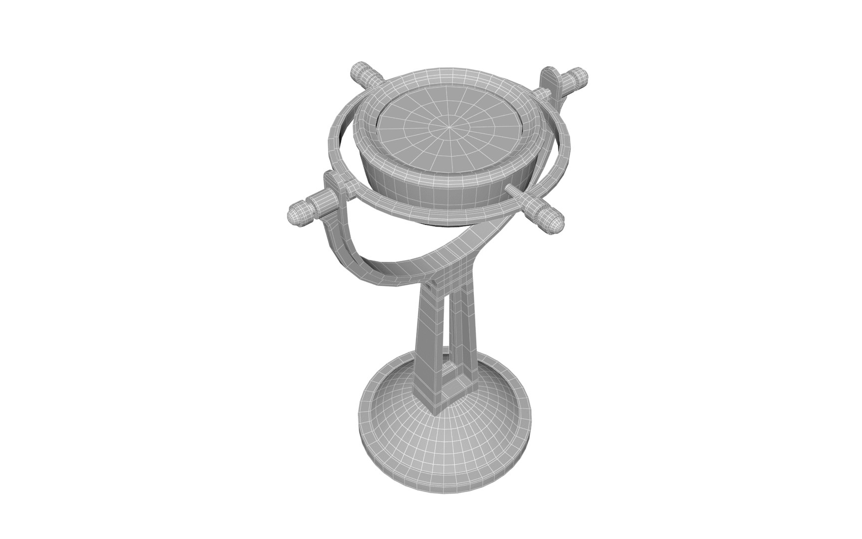 3D Nautical Gyro Compass Model - TurboSquid 1468376