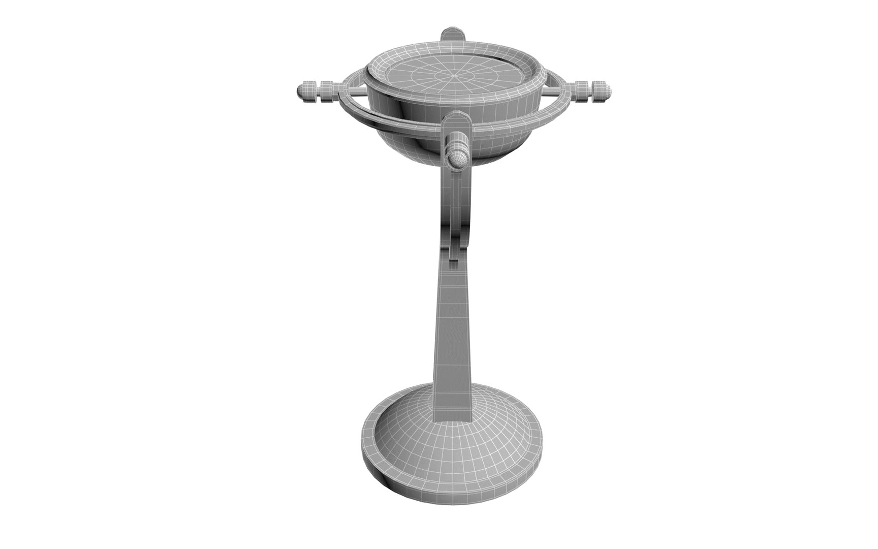 3D Nautical Gyro Compass Model - TurboSquid 1468376