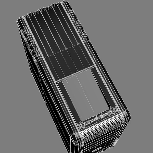 3d model of computer monitor