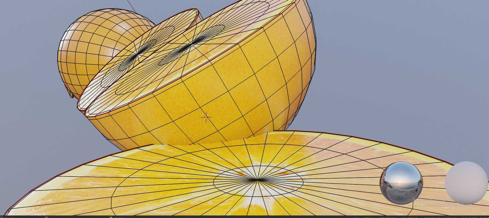 Lemon Orange Fruit 3D Model - TurboSquid 1401625