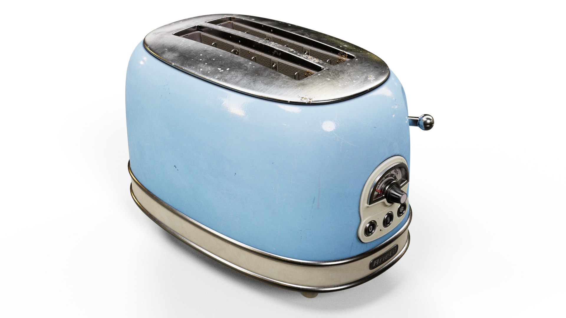 Used Arielo Retro Vintage Kitchen Toaster Da1 3D Model - TurboSquid 2201953