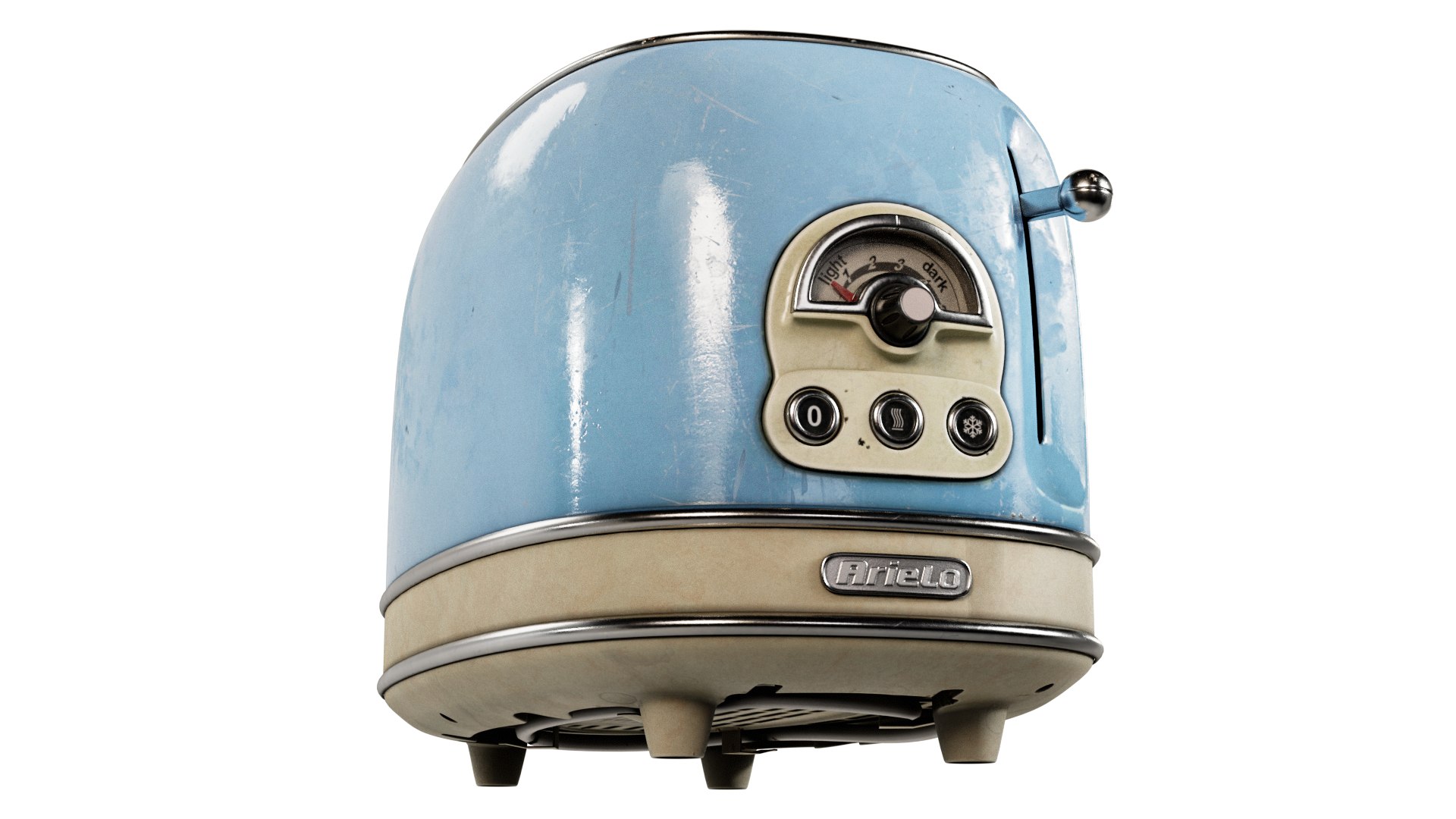 Used Arielo Retro Vintage Kitchen Toaster Da1 3D Model - TurboSquid 2201953