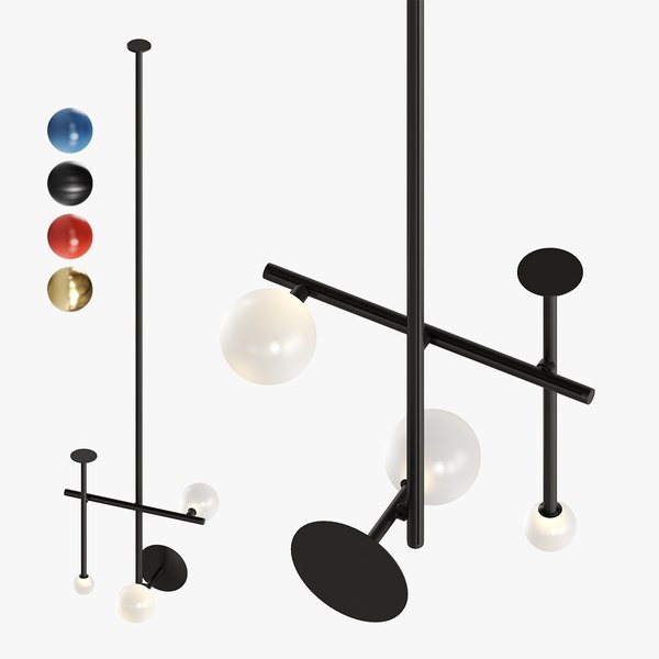 Typography VELA Pendant E by Studio Truly Truly 3D model - TurboSquid ...