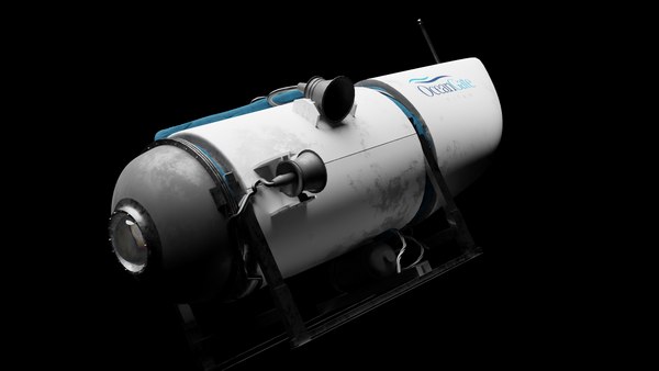 OceanGate Titan Modell Submarine Blender3Dモデル - TurboSquid 2087387