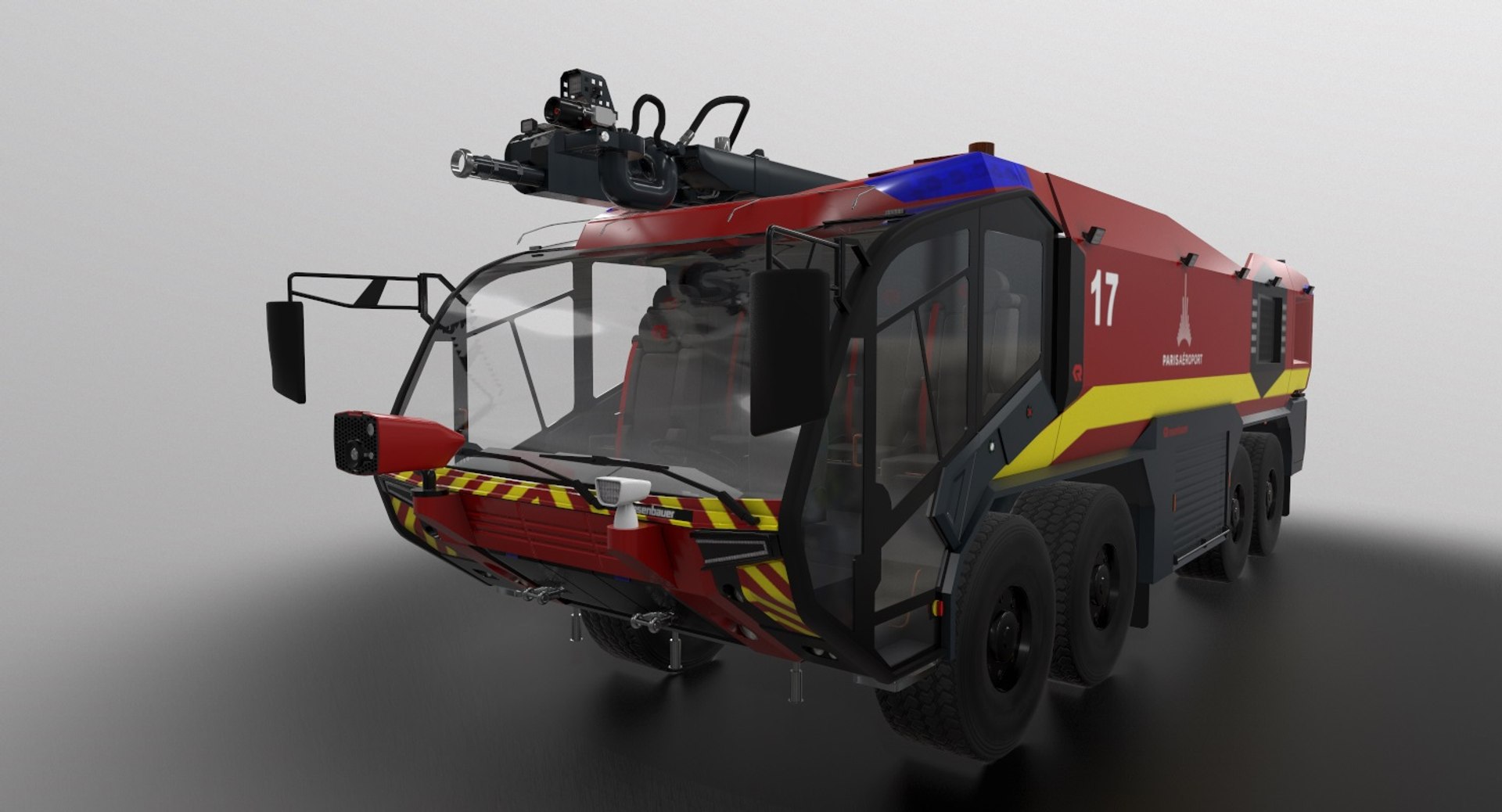 Rosenbauer Panther 8x8 3D Model - TurboSquid 1359726