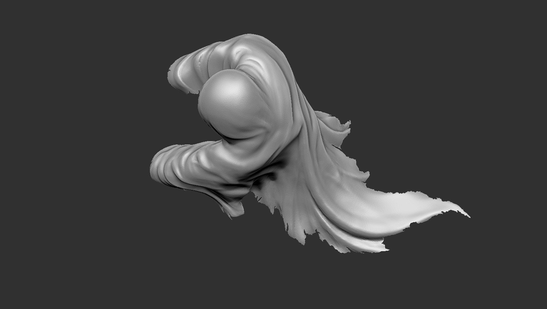 3D Dark Ghost Halloween - TurboSquid 1334056