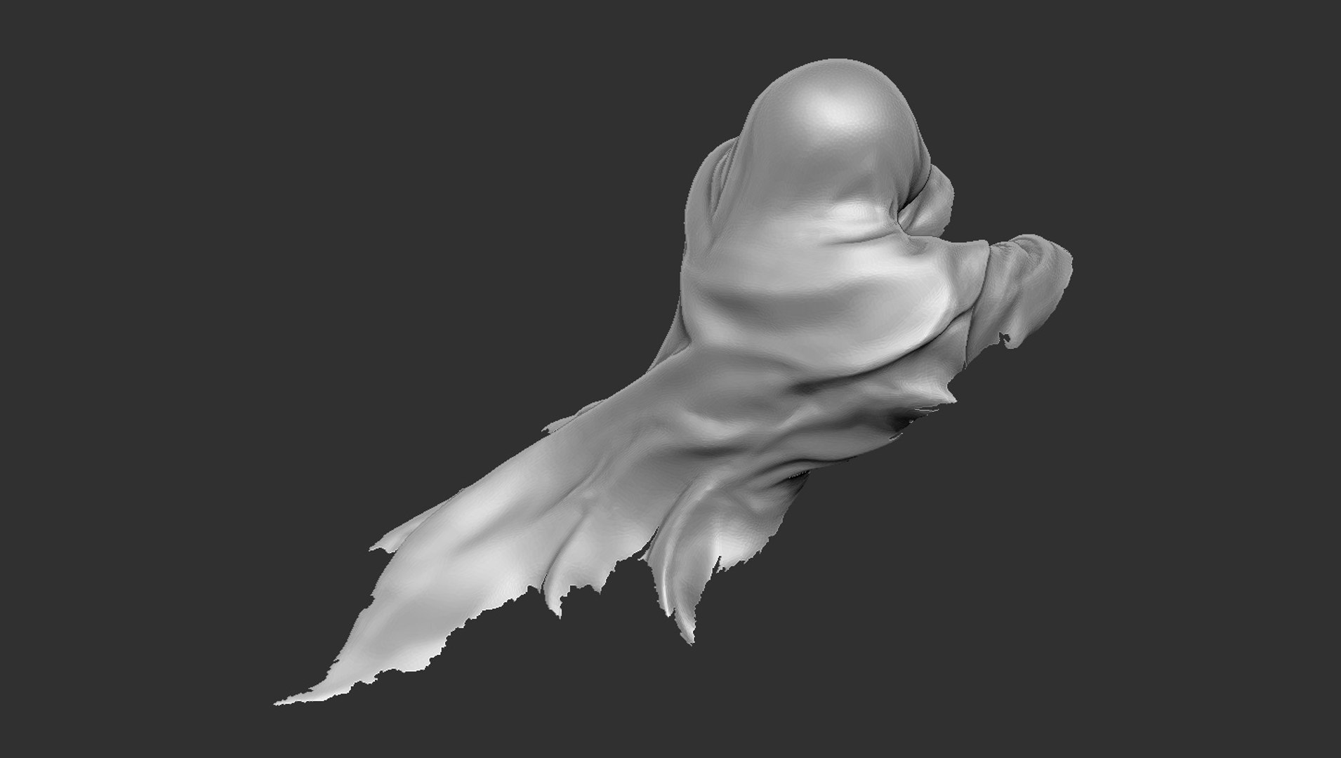 3D Dark Ghost Halloween - TurboSquid 1334056