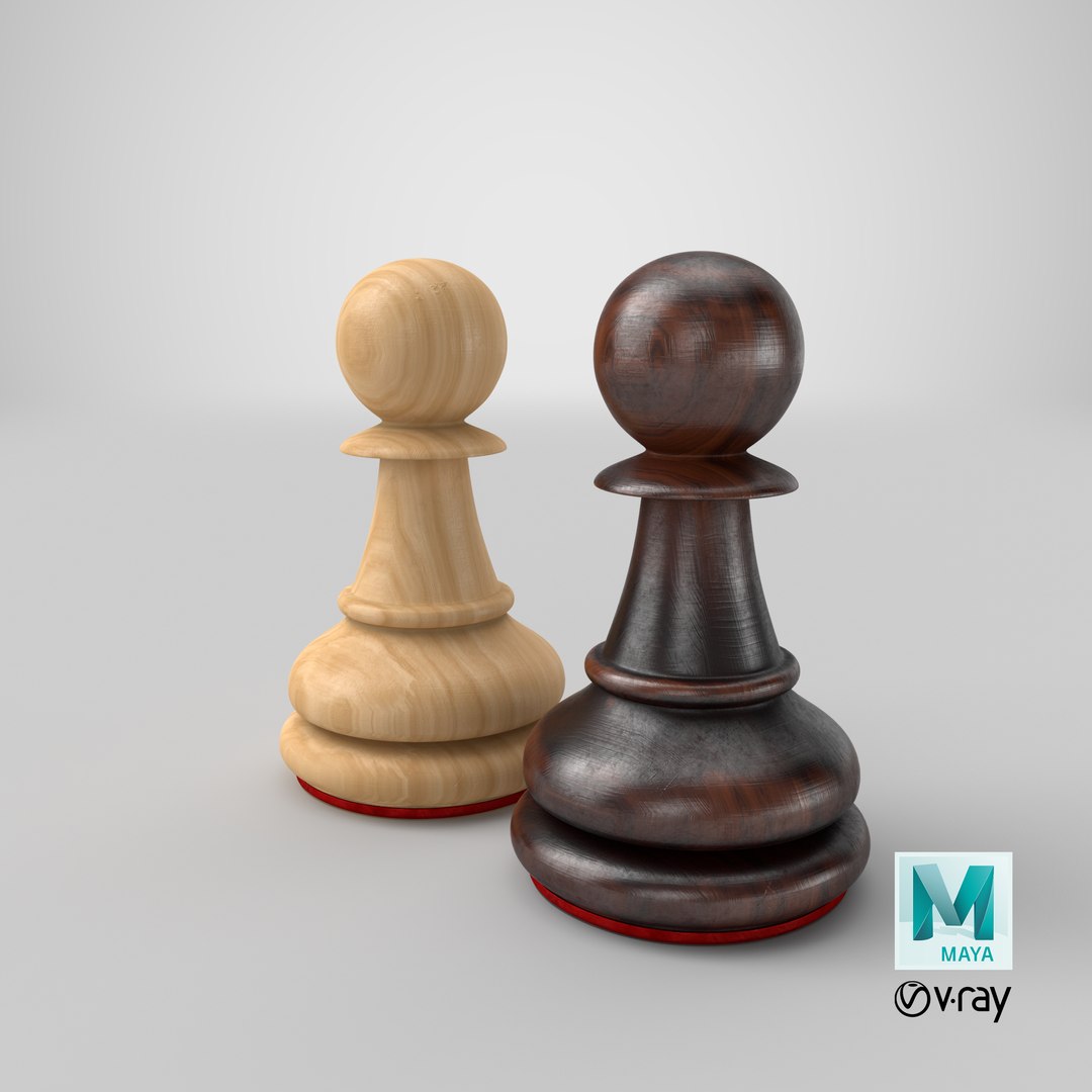 3D model chess pawn - TurboSquid 1672949