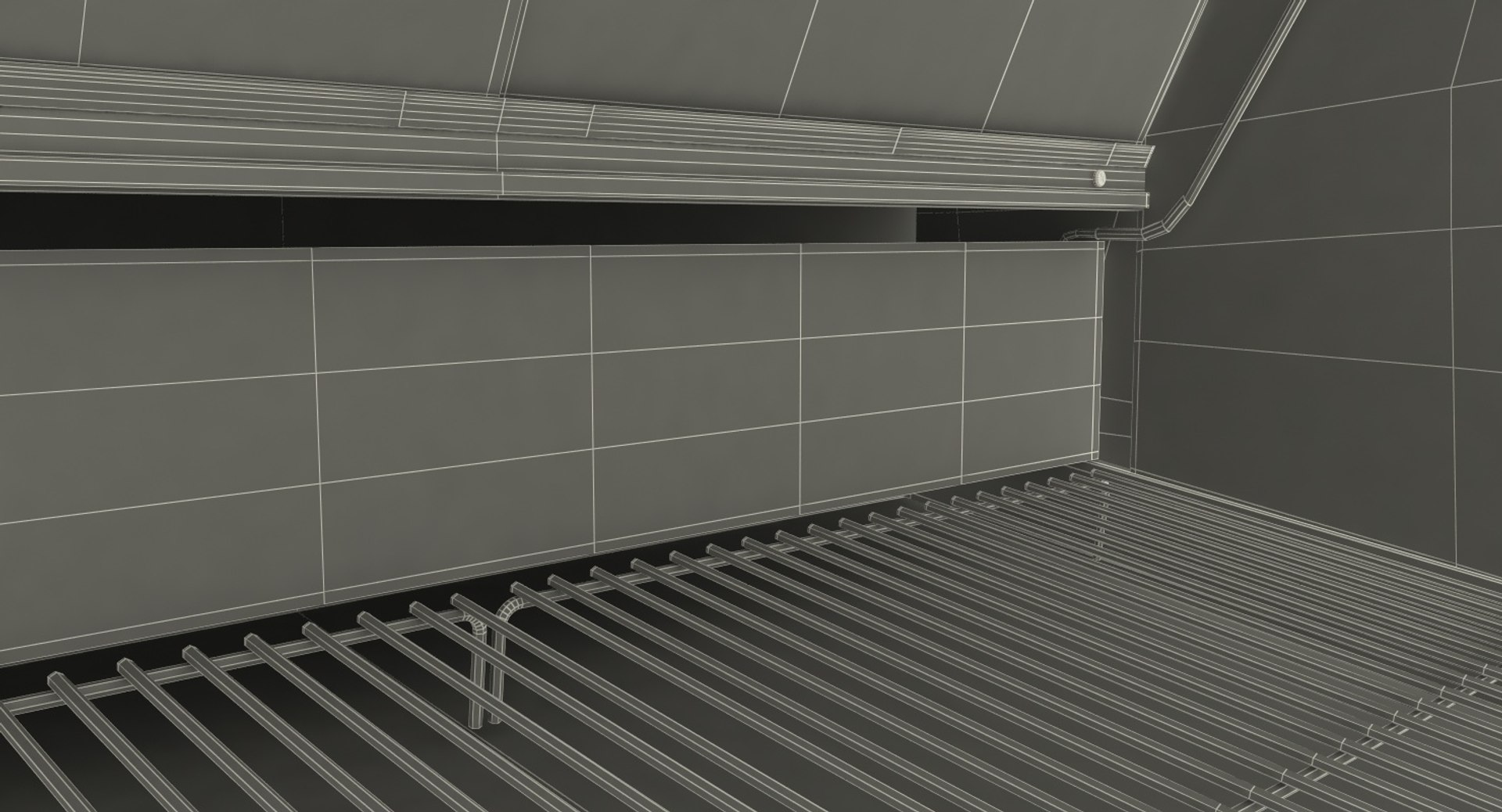 3D supermarket meat curved display model - TurboSquid 1410122