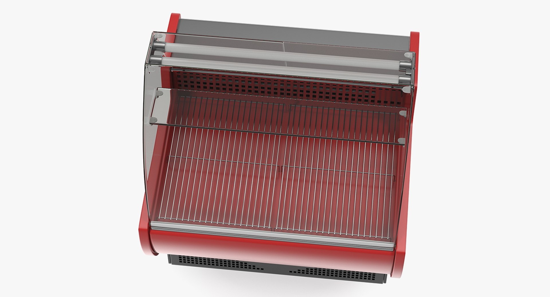 3D Supermarket Meat Curved Display Model - TurboSquid 1410122