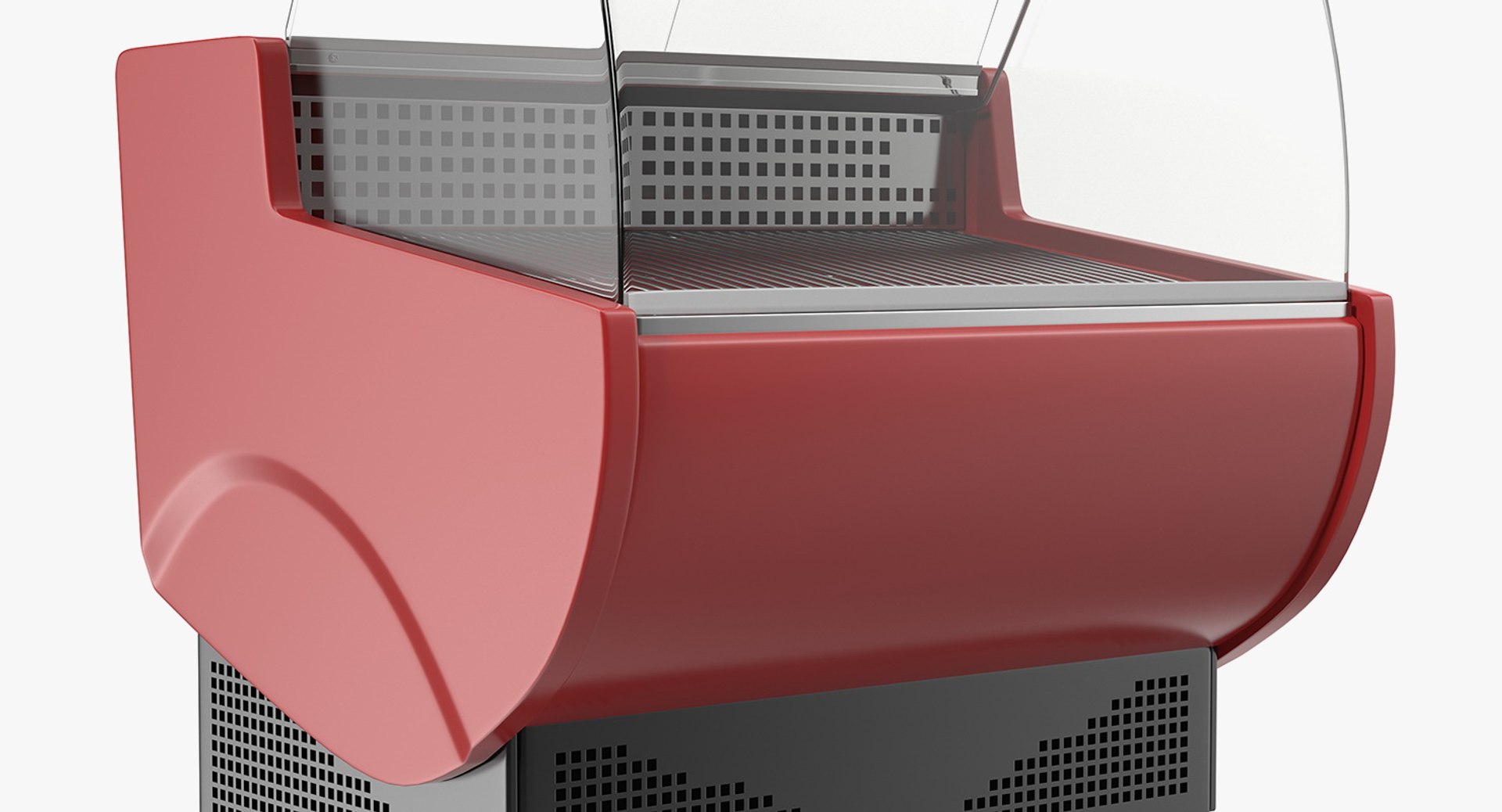 3D Supermarket Meat Curved Display Model - TurboSquid 1410122