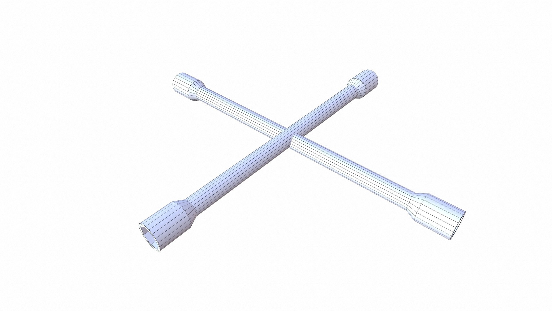 3D Cross Spanner - TurboSquid 2328646