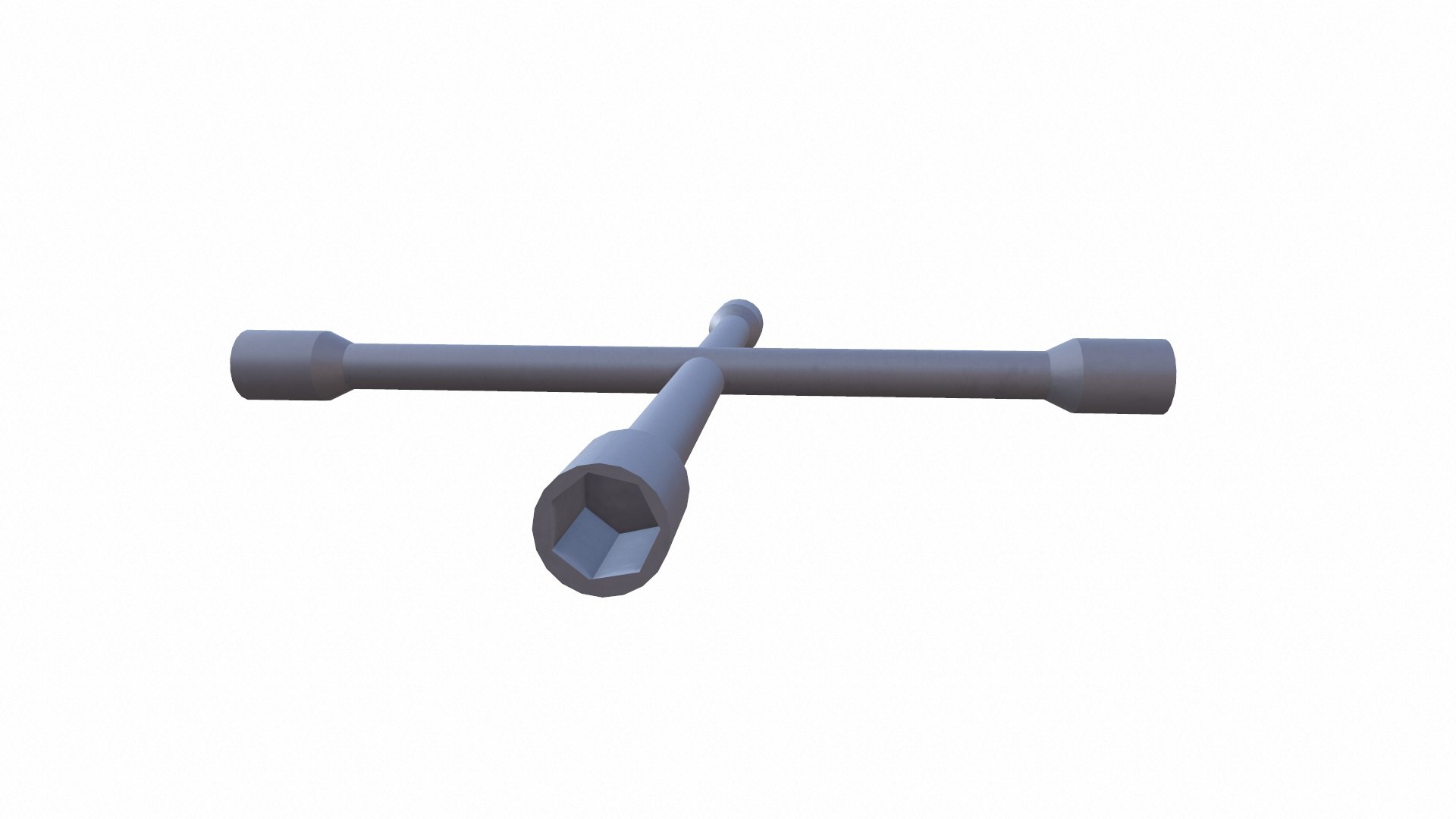 3D Cross Spanner - TurboSquid 2328646