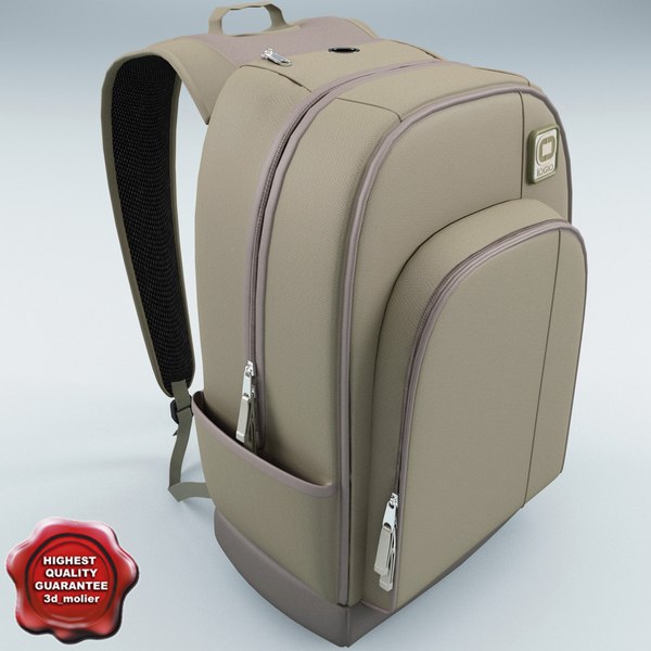backpack expresss modelled 3d model