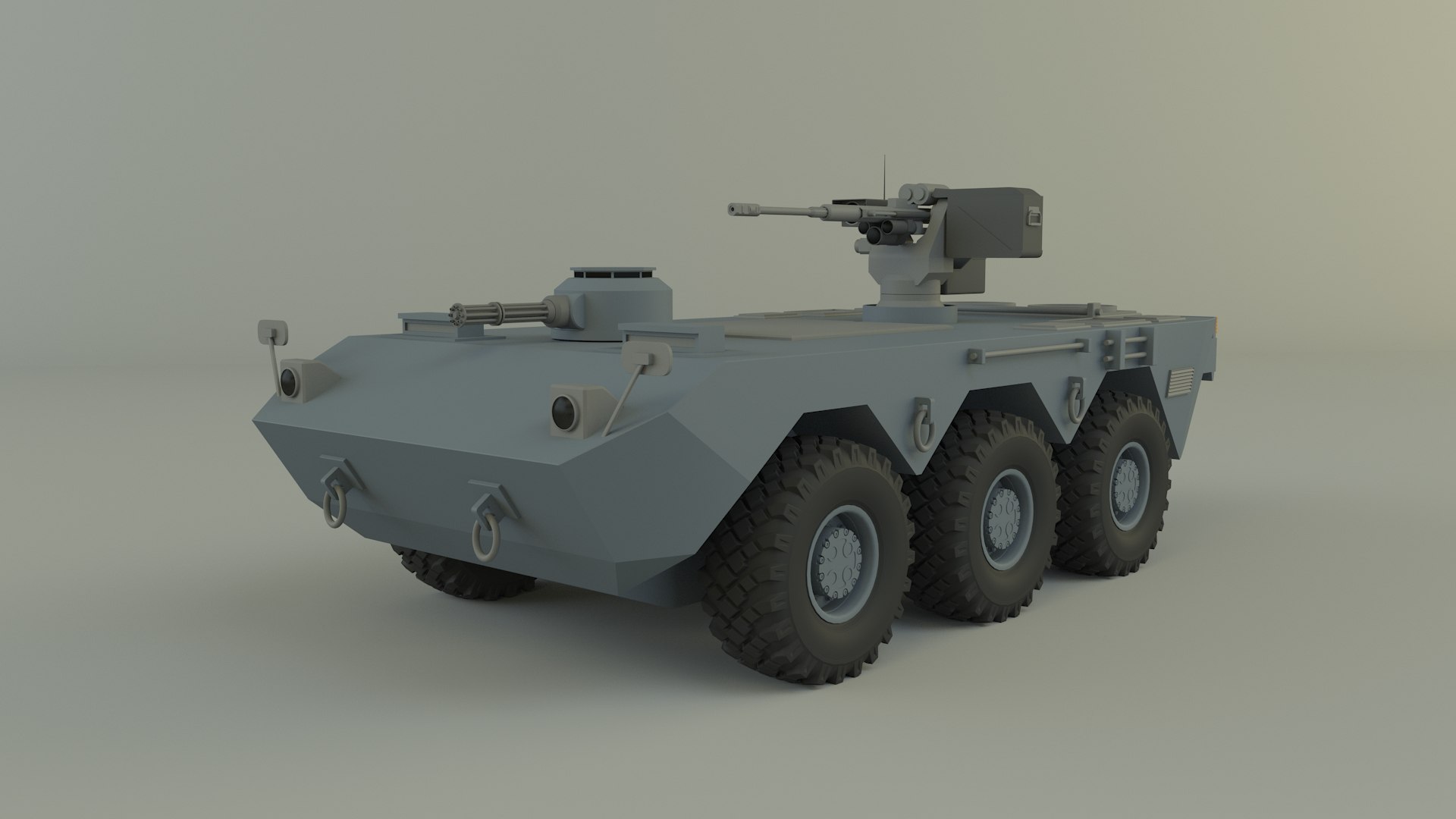 Armored Vehicle 3D Model - TurboSquid 2382165