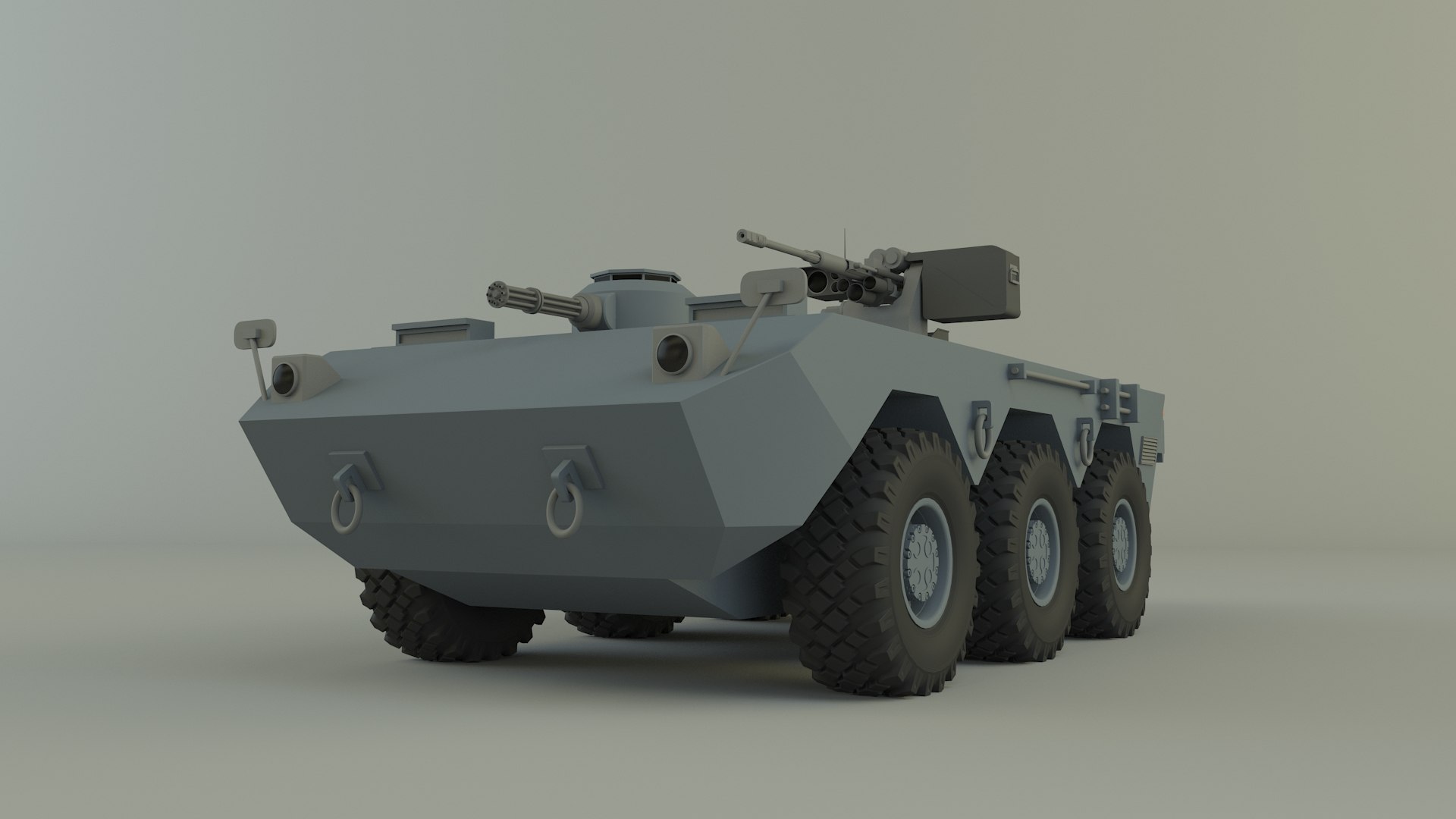 Armored Vehicle 3D Model - TurboSquid 2382165