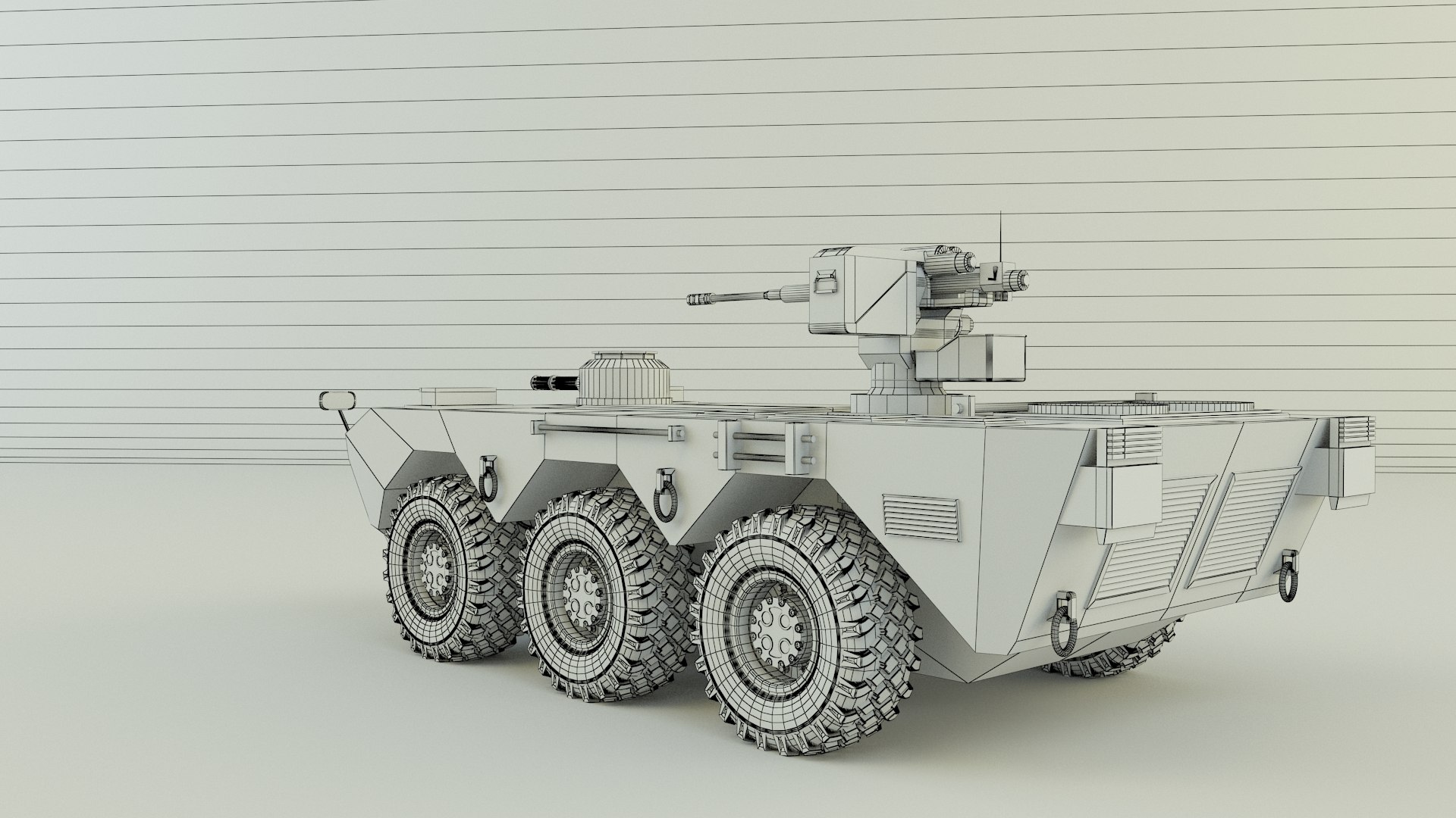 Armored Vehicle 3D Model - TurboSquid 2382165