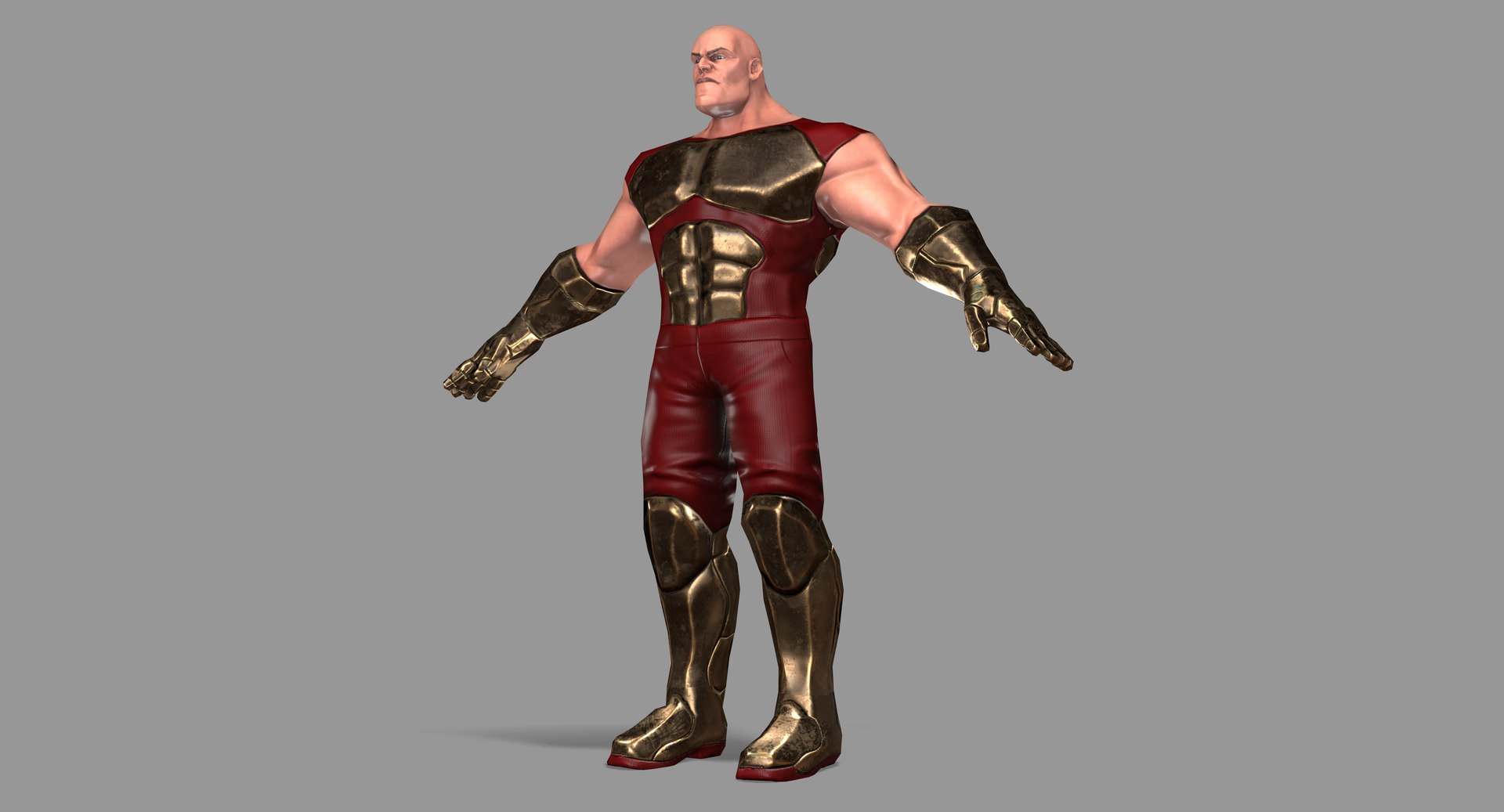 Ready superhero 3D model - TurboSquid 1309529