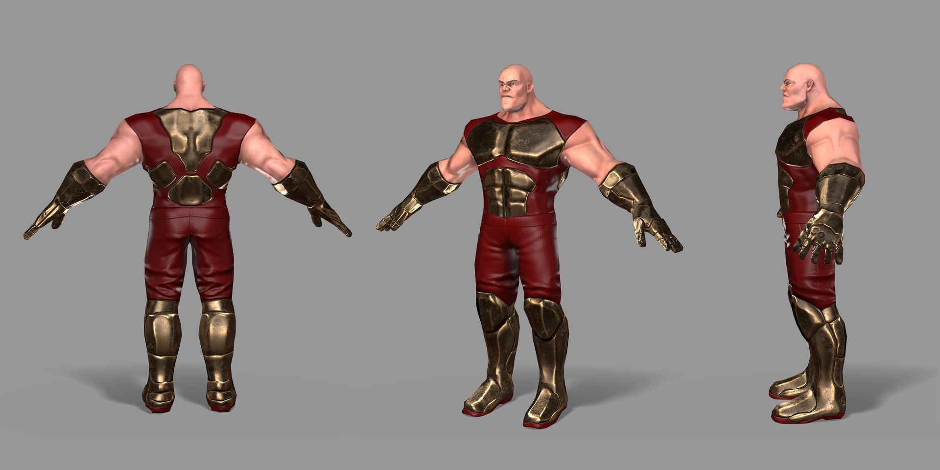 Ready superhero 3D model - TurboSquid 1309529